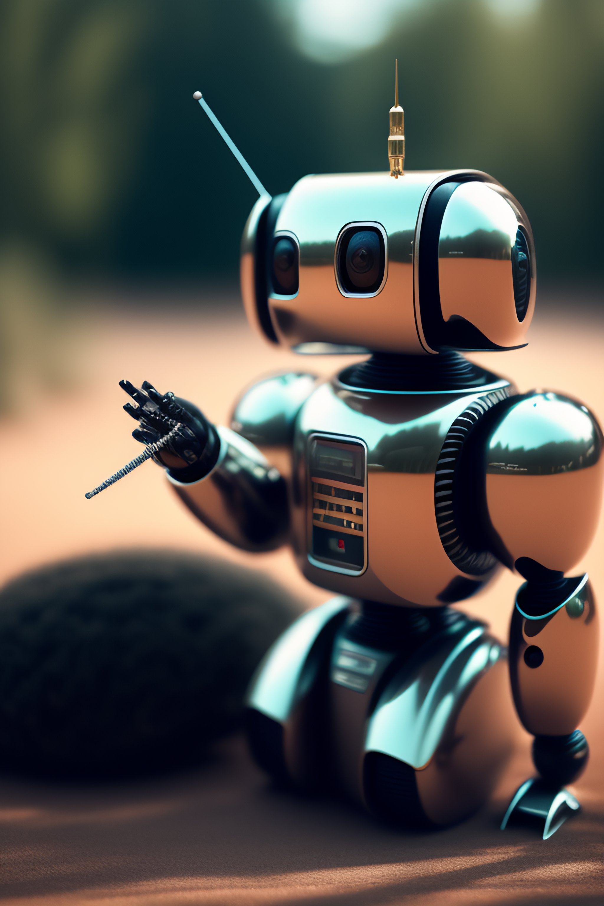 Lexica - Robot thinking it’s better than humans