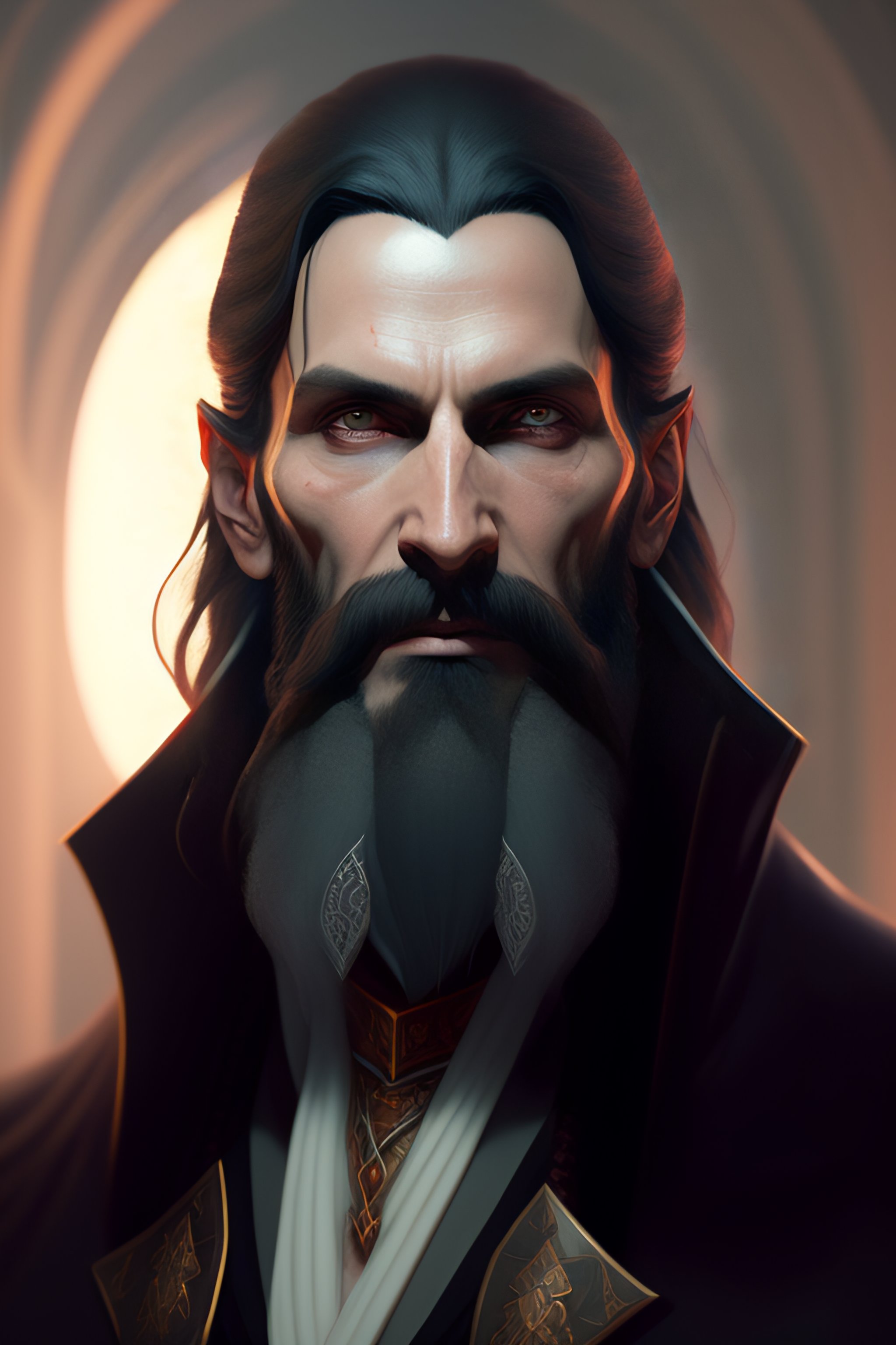 Lexica - Haggard Rasputin, necromancer, evil, decrepit, highly detailed ...