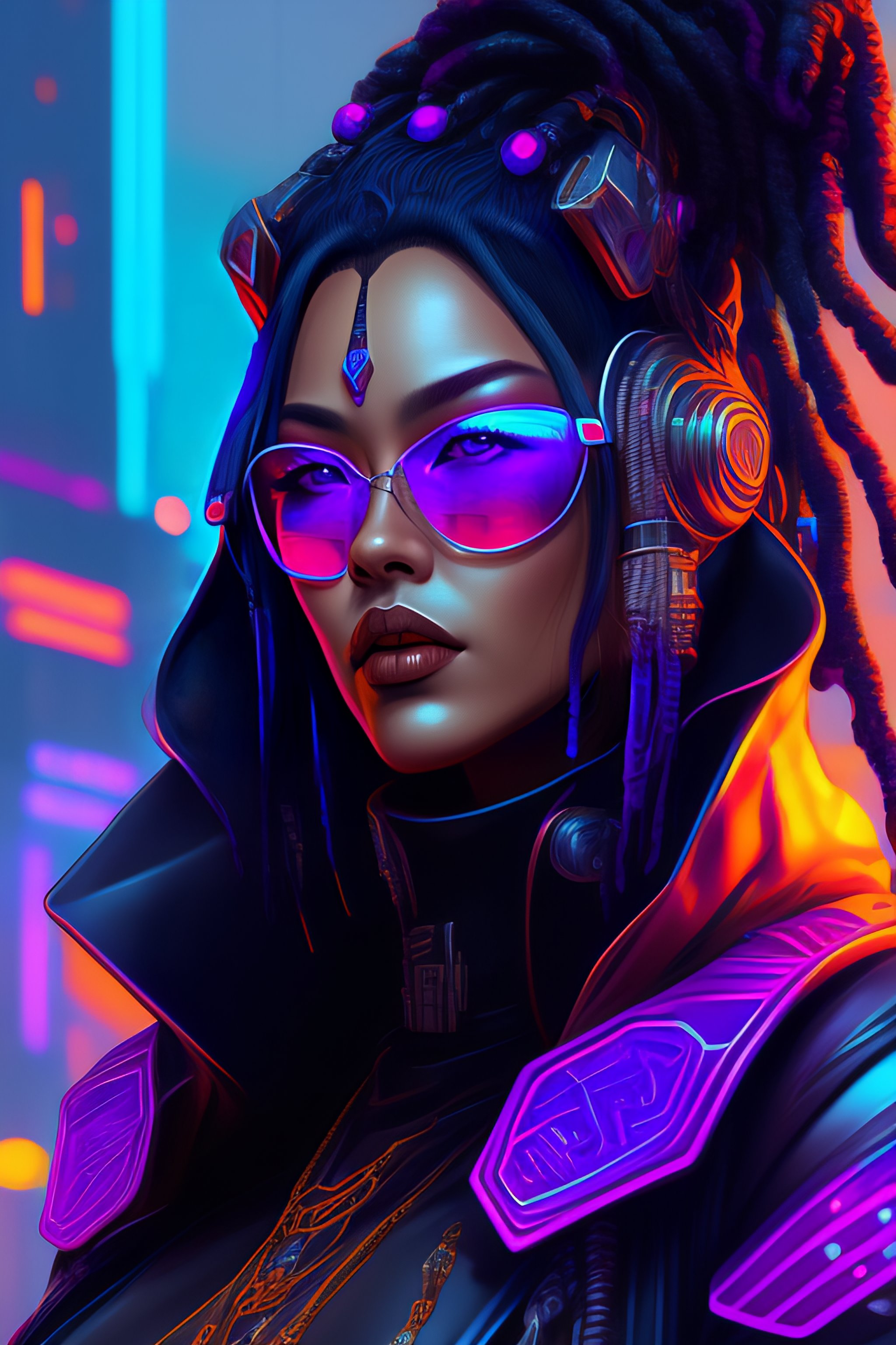 Lexica - A whirlwind of souls rushing inside the metaverse, half body ...