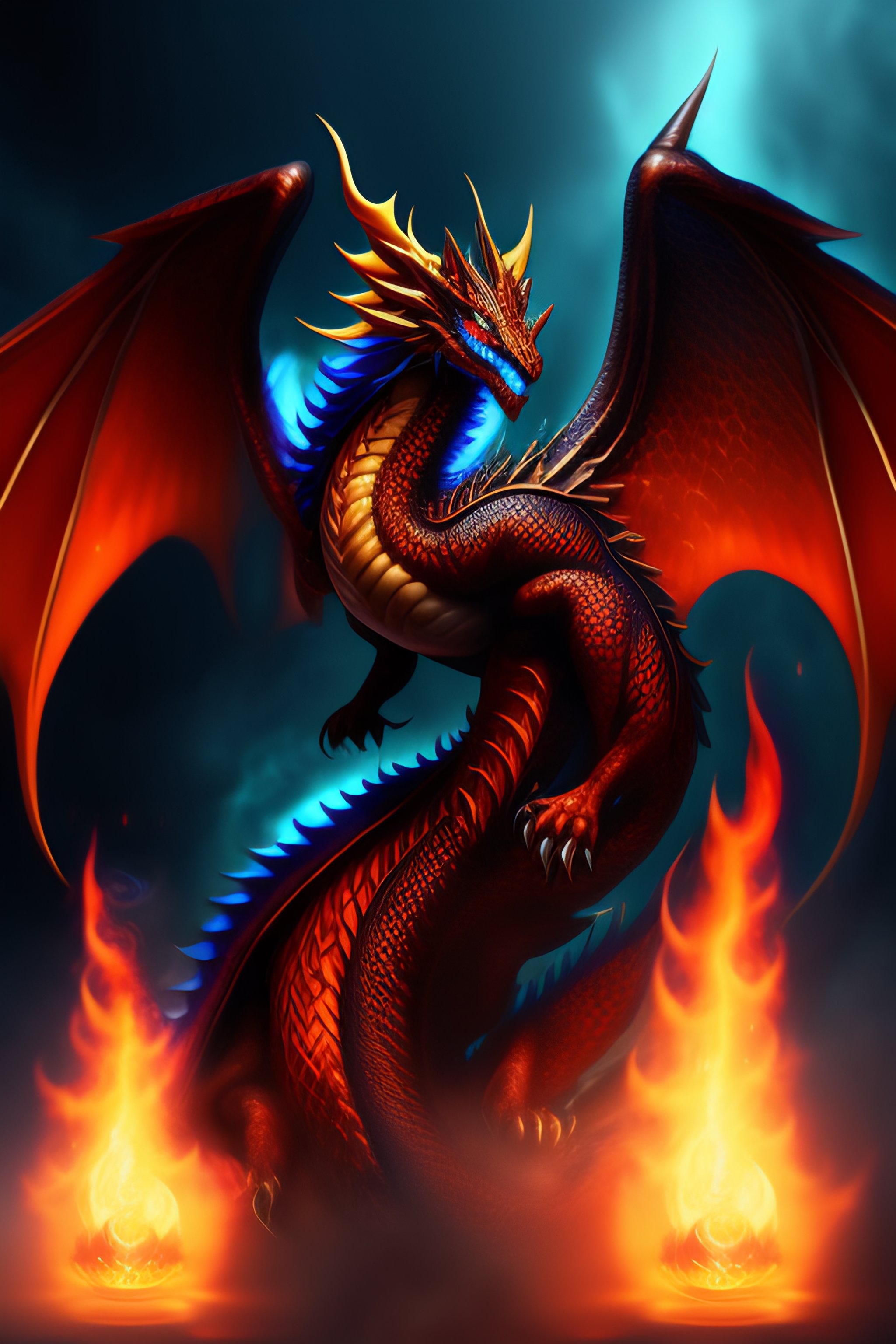 Demon Dragon Wallpaper