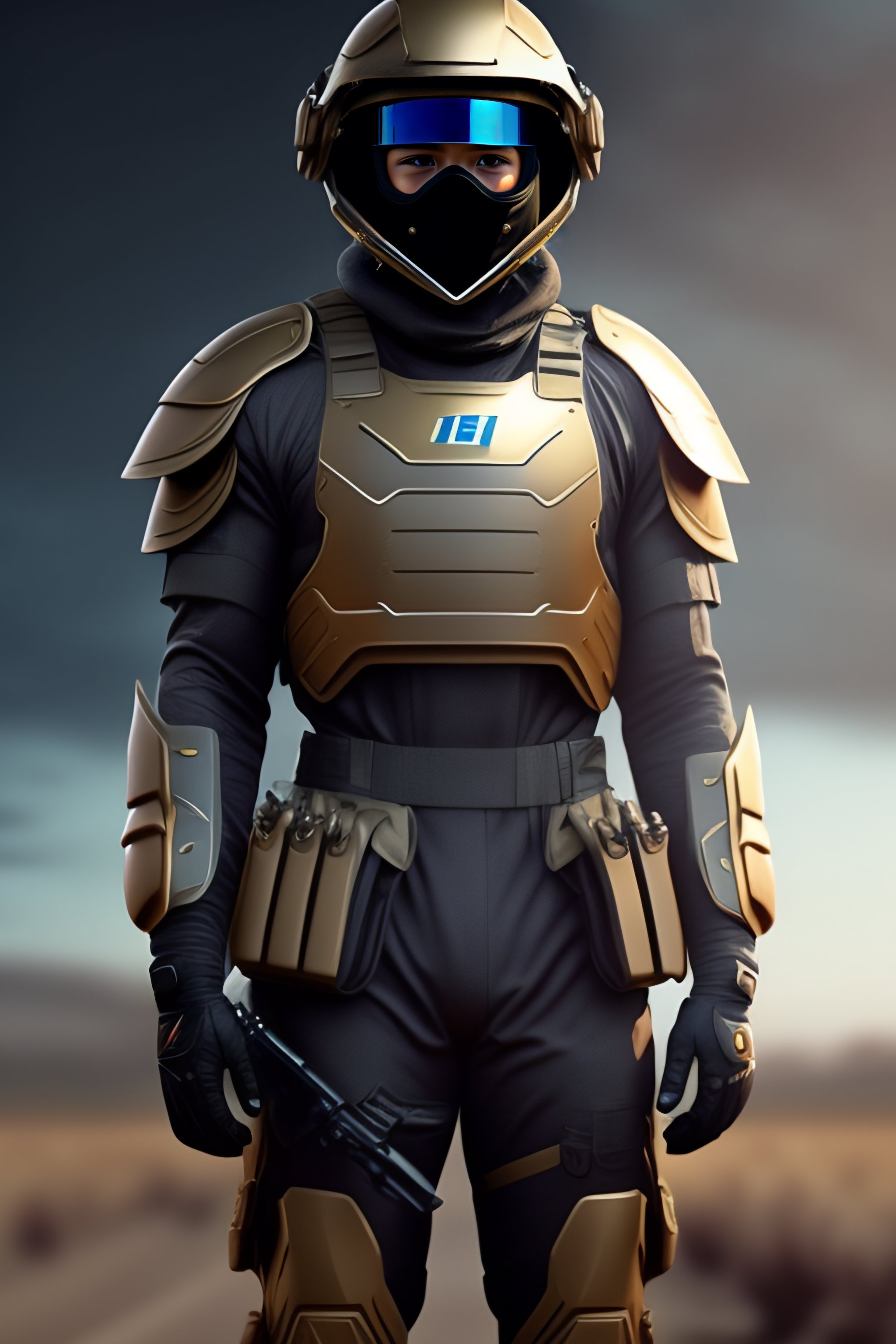 Futuristic Soldier Armor