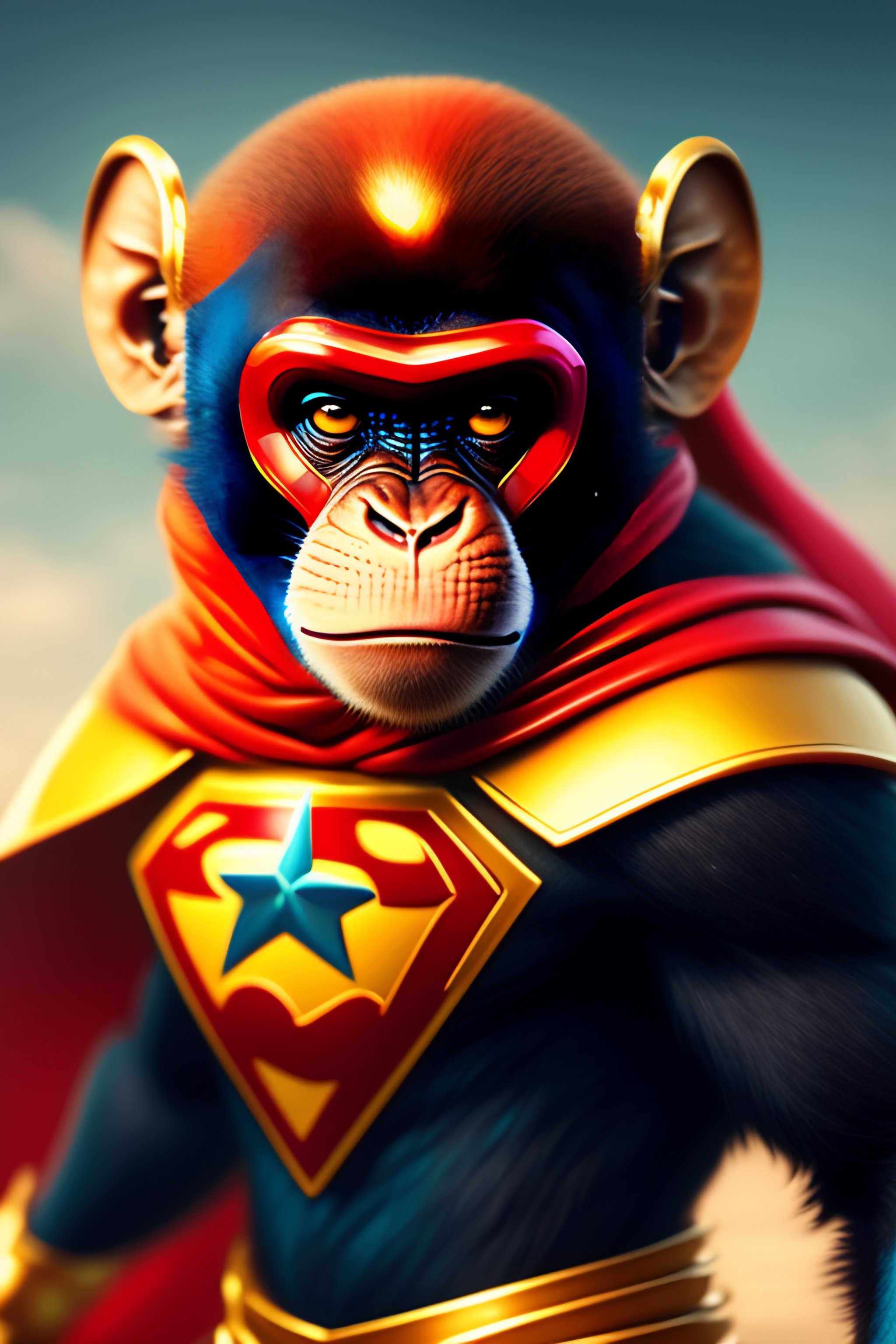 Lexica - Monkey super hero