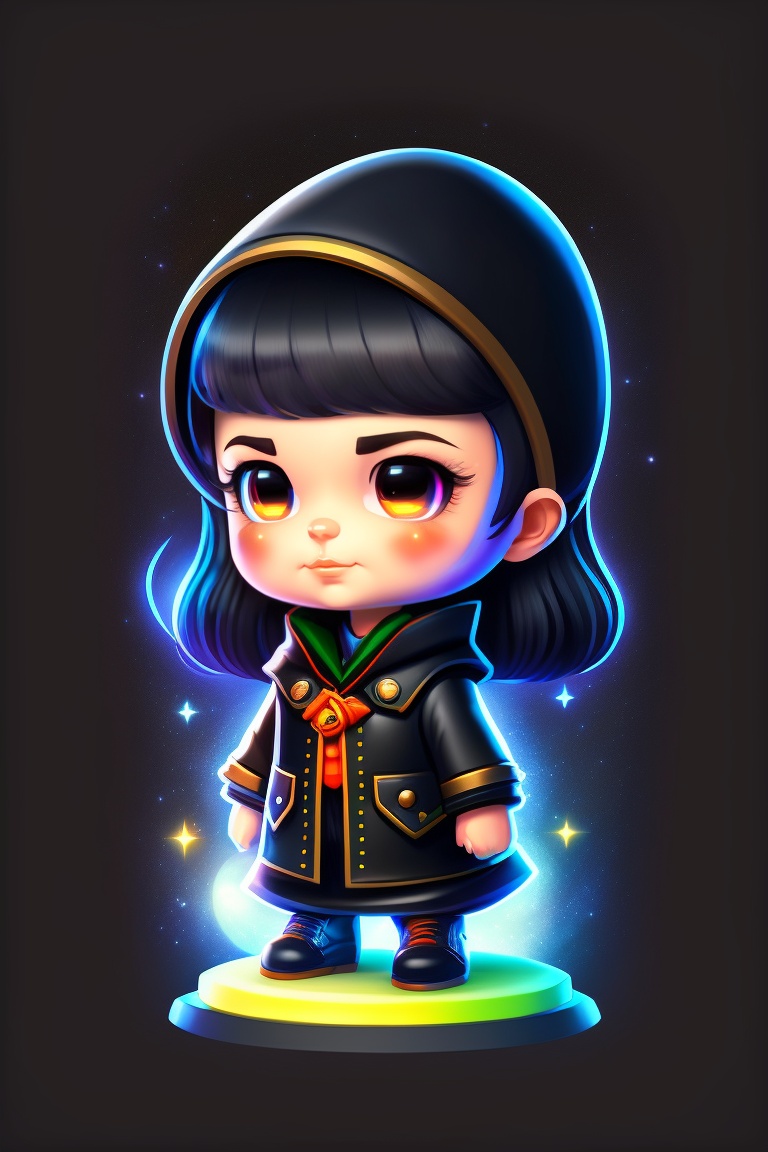 Lexica - Illustration, 2D, ((black background :1, 5)), vector, vivid ...