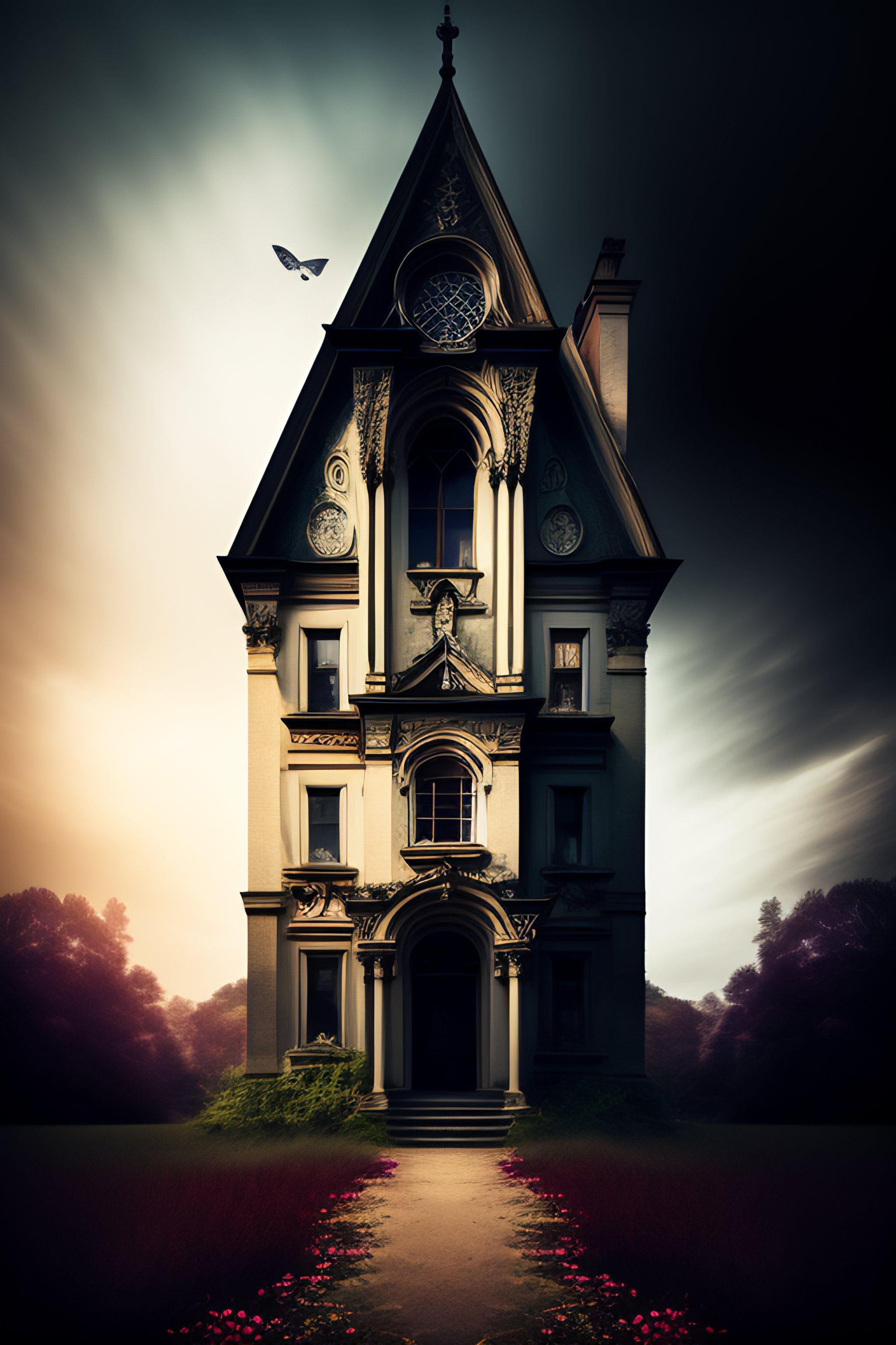 Lexica - Surrealism dark emotional and romantic broken down haunted ...