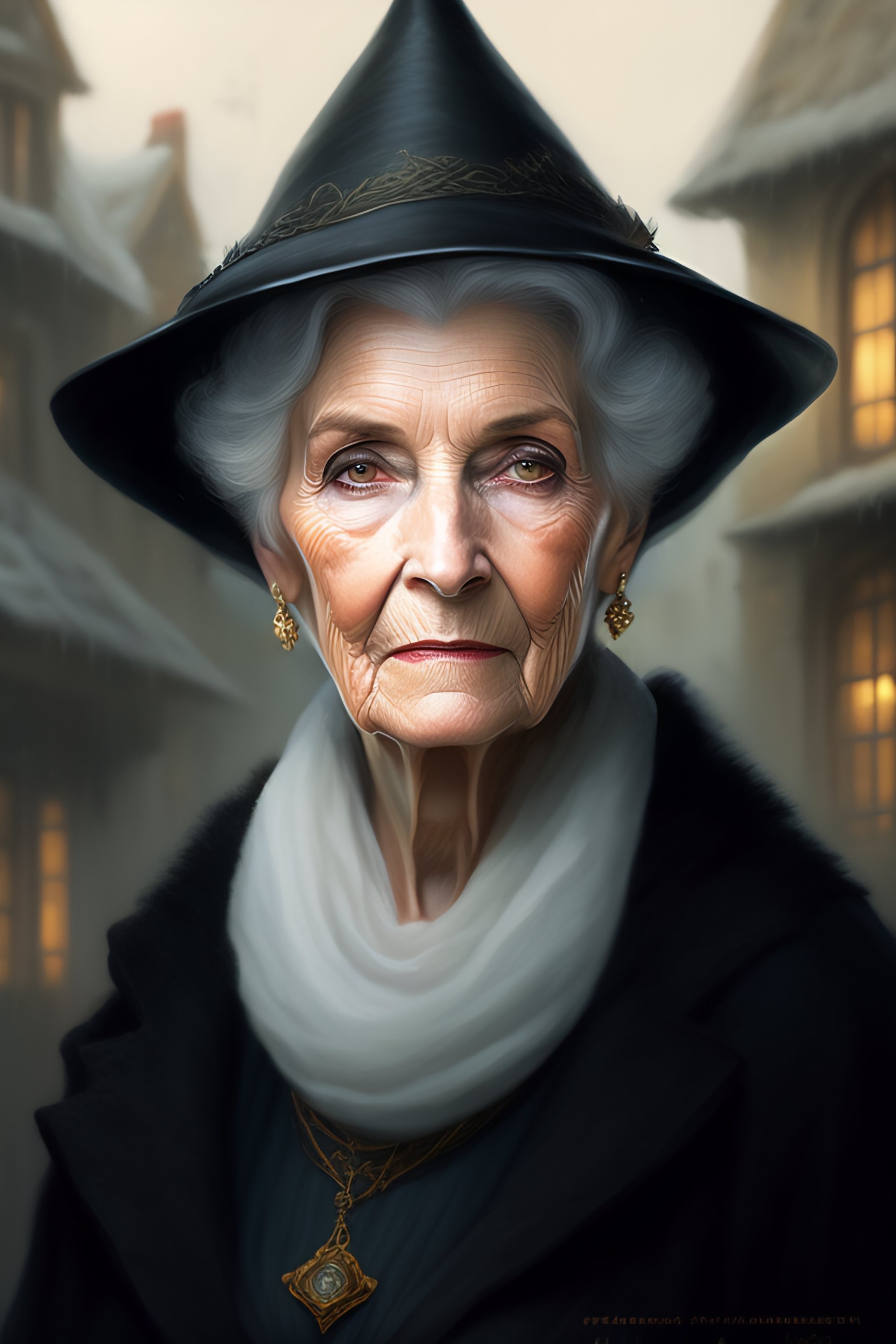 Lexica - Granny weatherwax, an old lady, a witch, with a wise but ...
