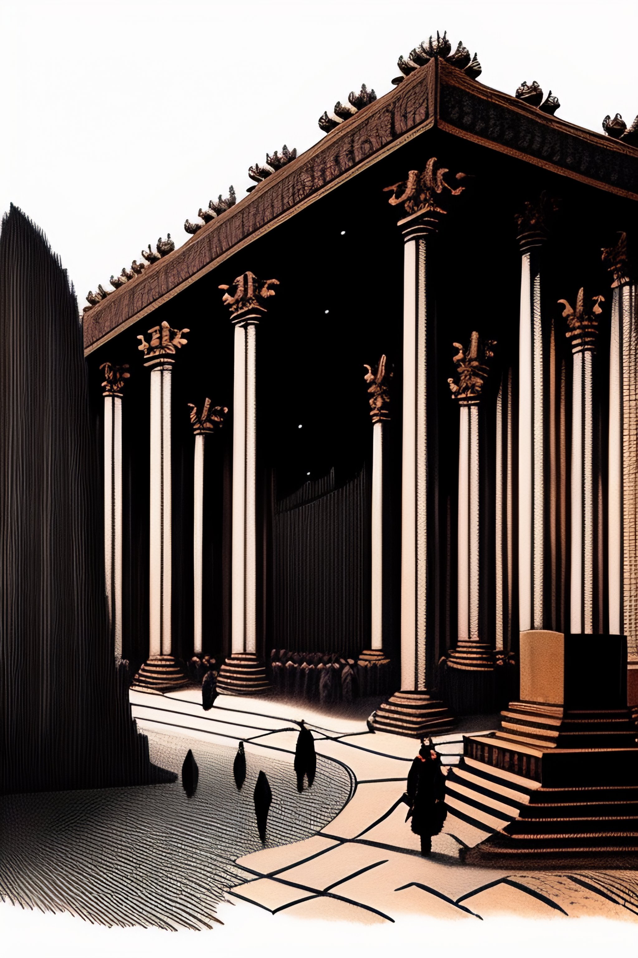 Lexica - Intricate, crisp, noisy, hell, cave, volumetric, dark ...