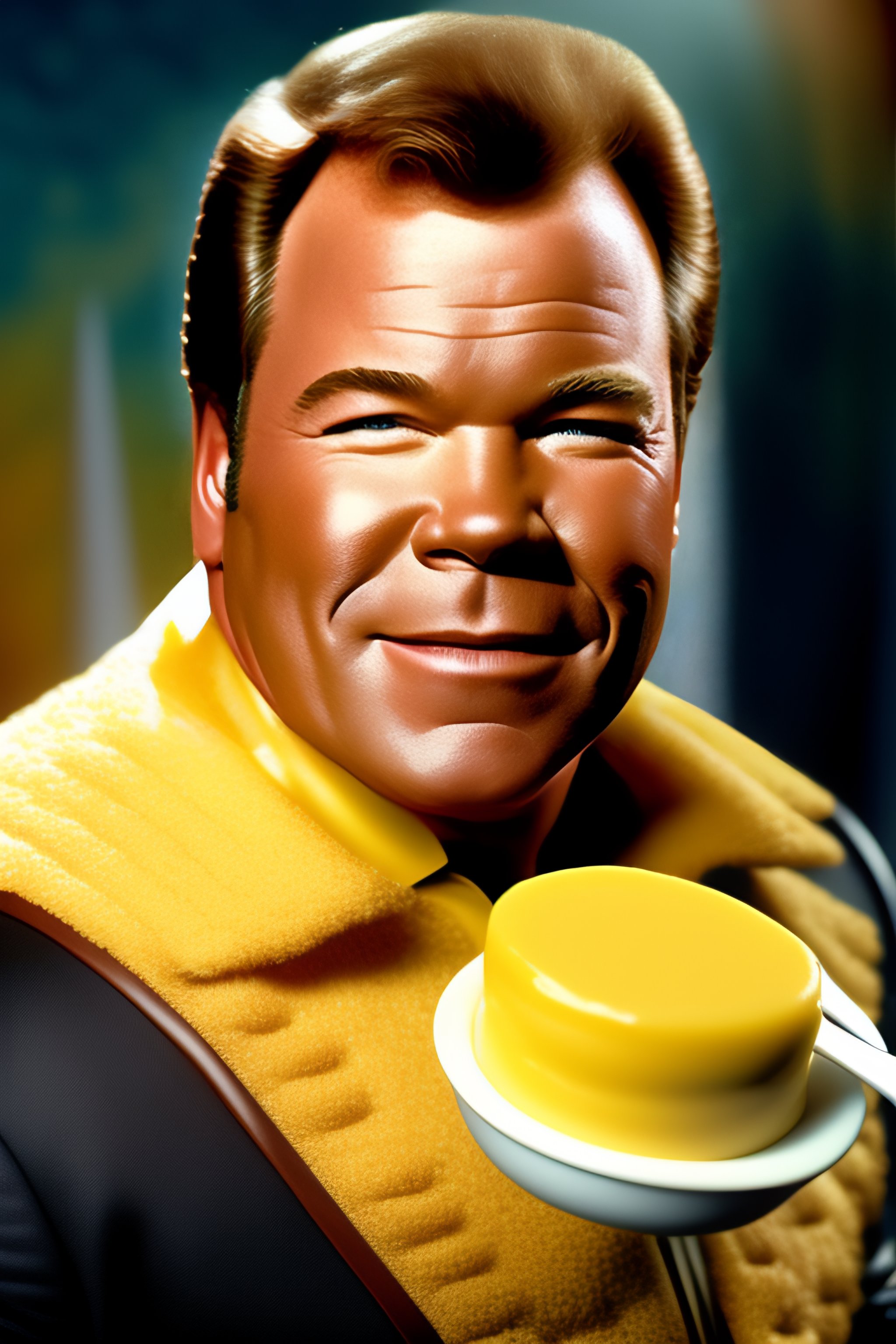 Lexica - William Shatner made of butter