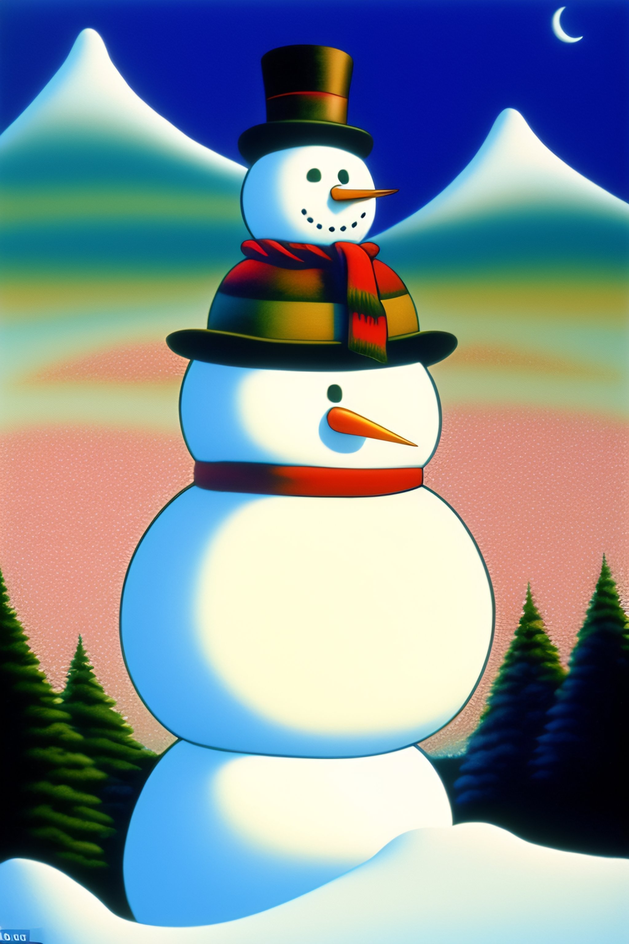 Lexica - The Snowman 1982 British animated television film, style of ...