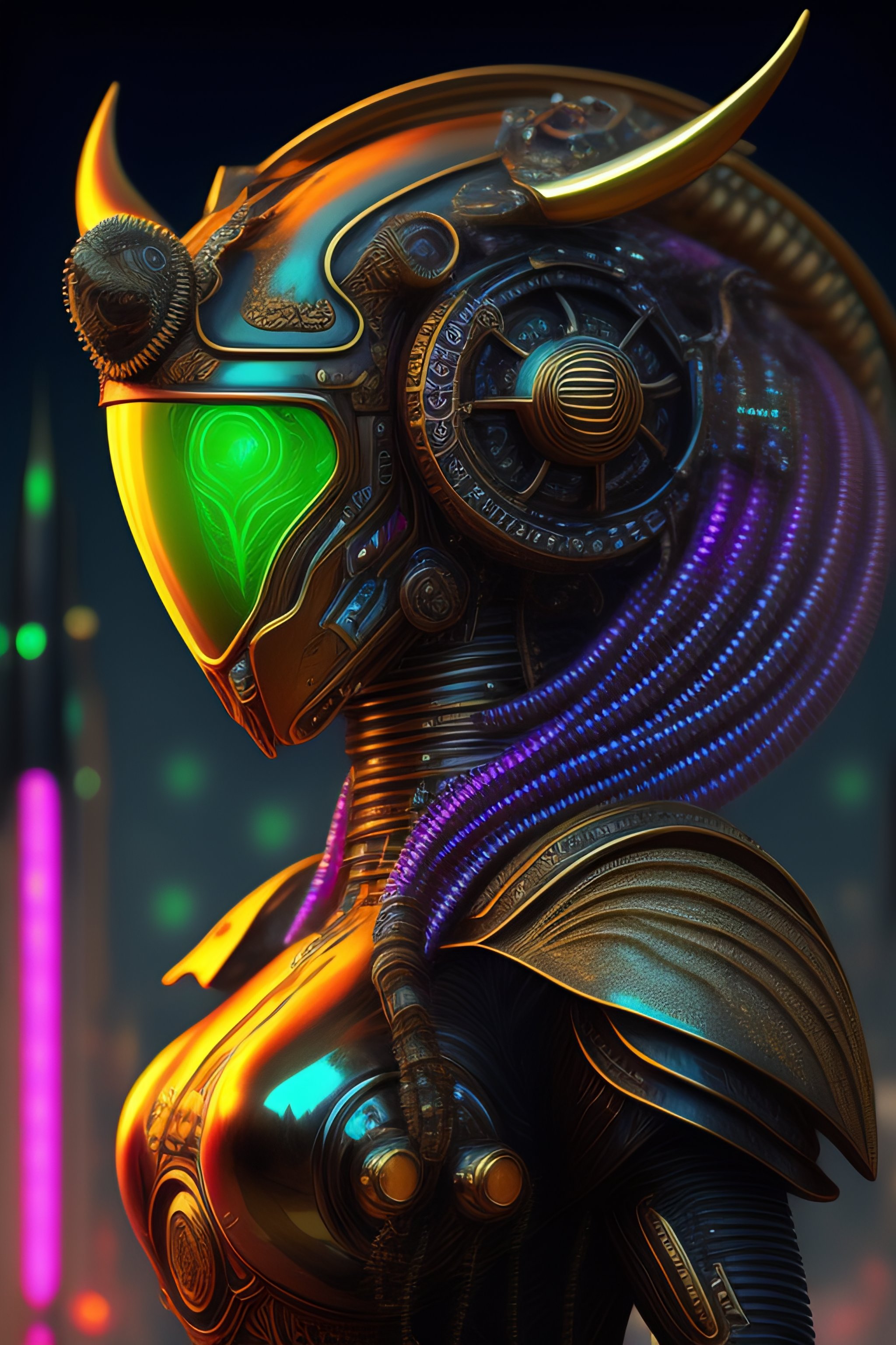 Lexica - Alien, in the style of HR Geiger and Lovecraft, cyberpunk ...