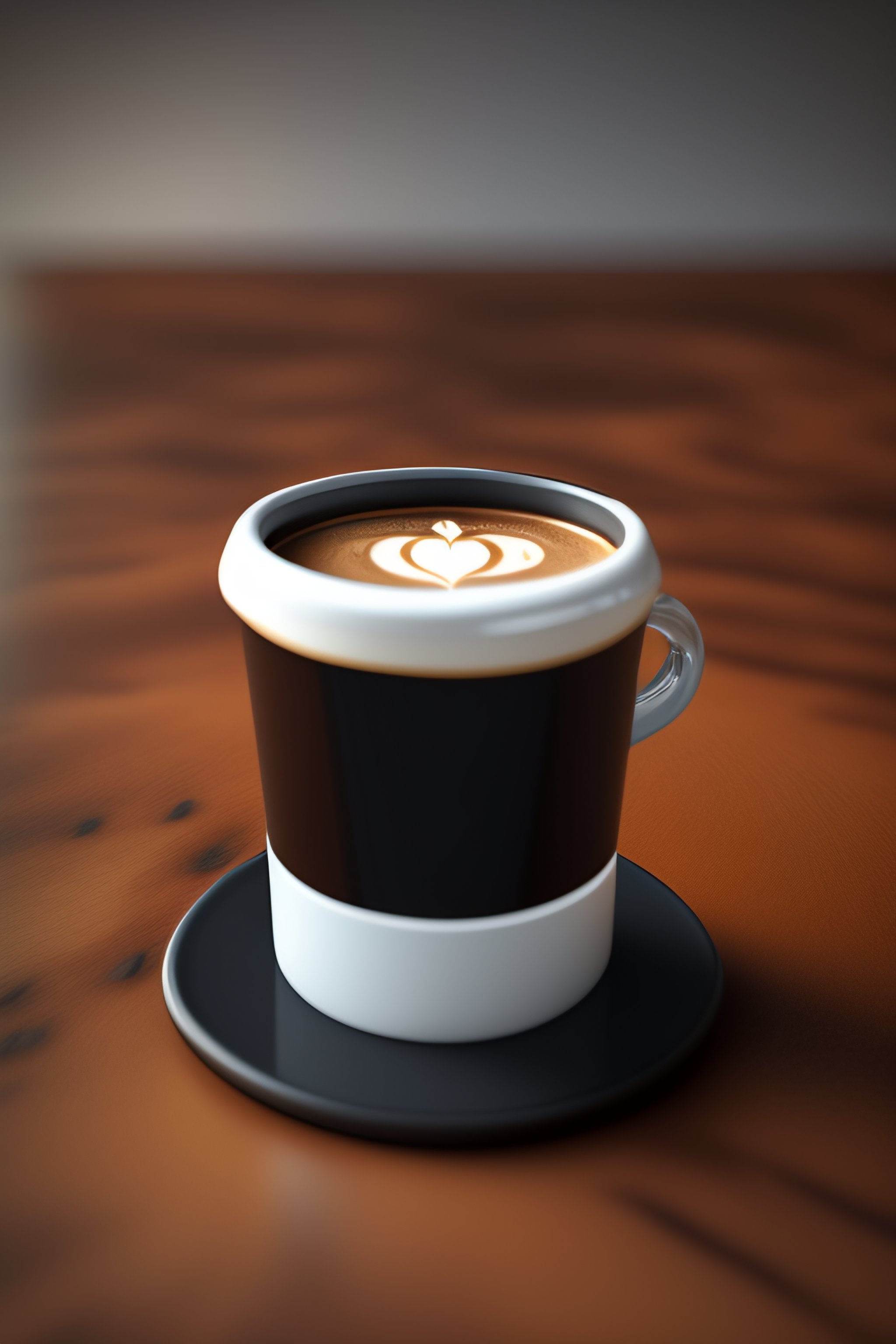Lexica - Coffee Shop 3d Icon iPhone realistic