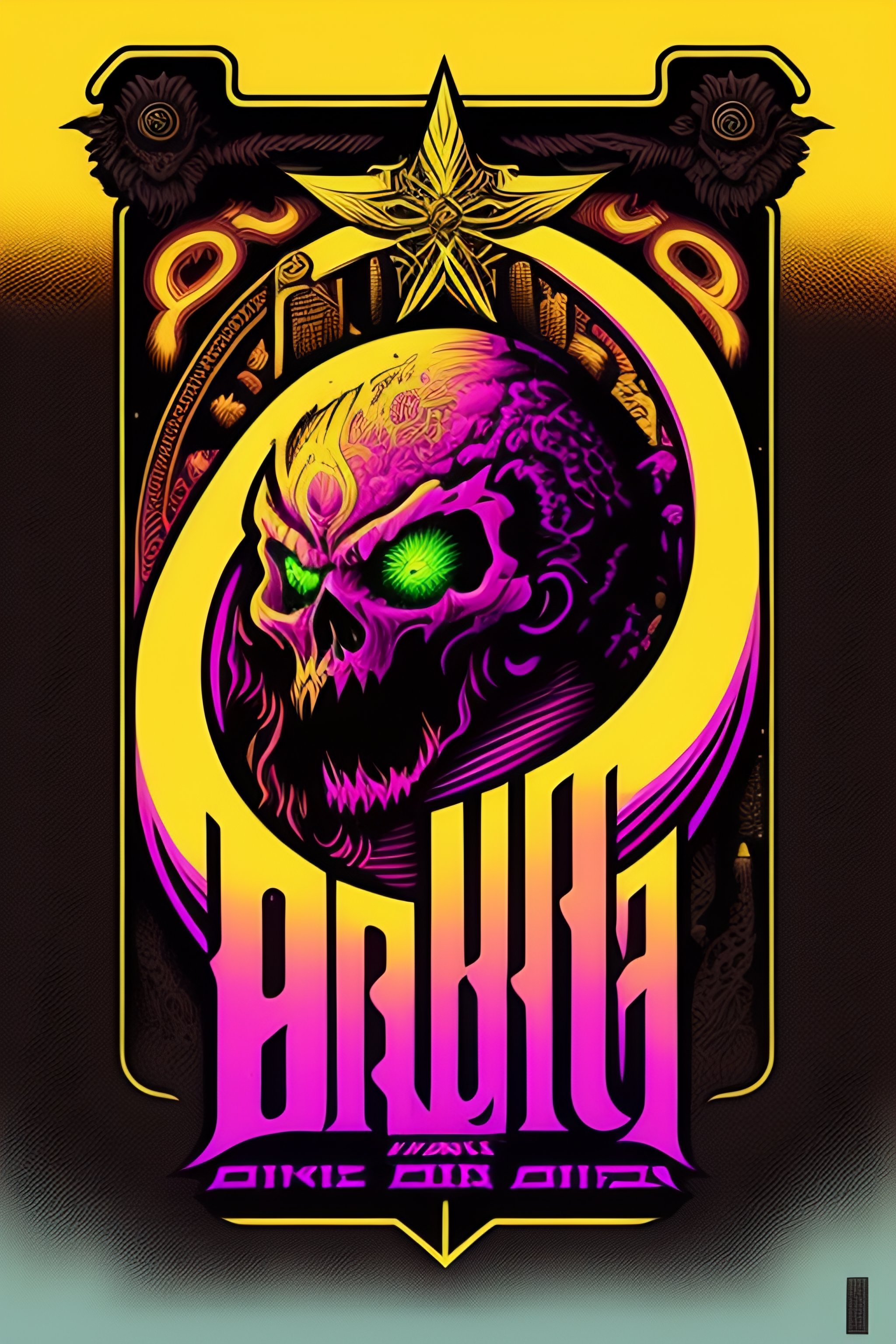 Lexica - Monster Cross-Over, logo design by Philippe Caza