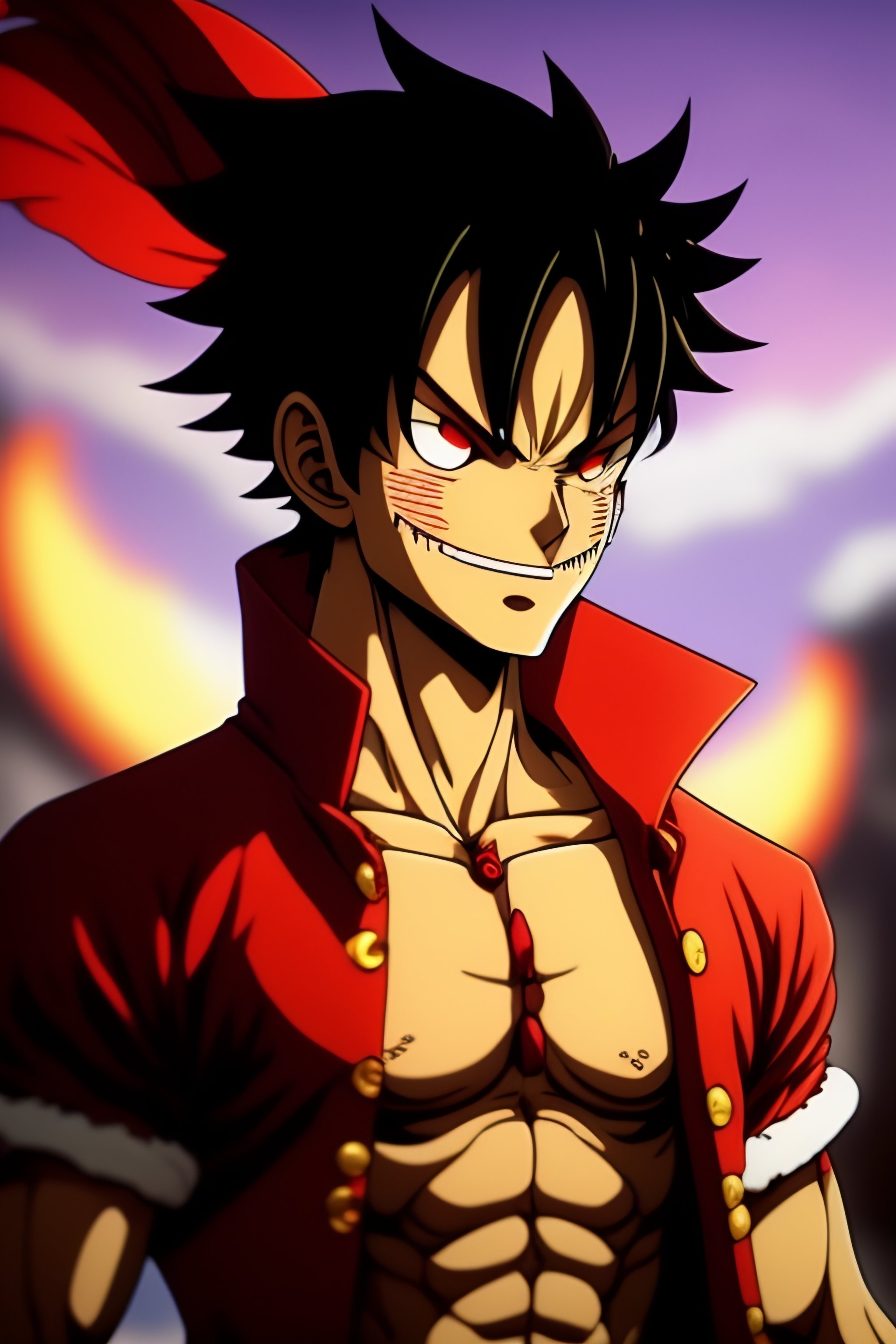 Lexica - Luffy as a devil