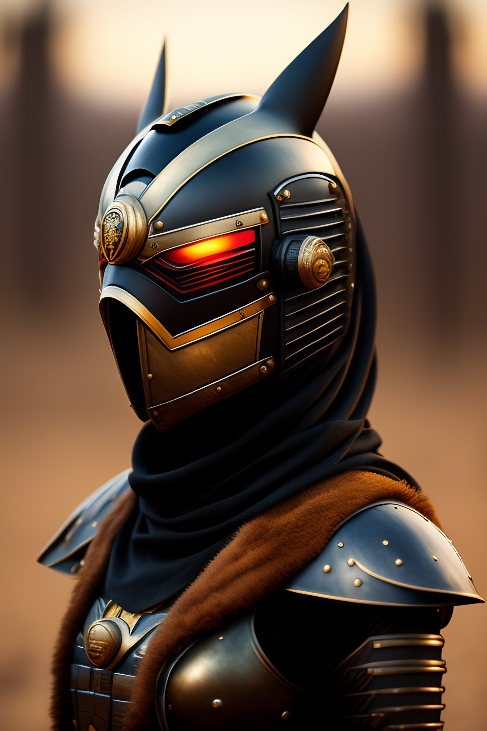 Lexica - Robot ninja mask helmet borderland