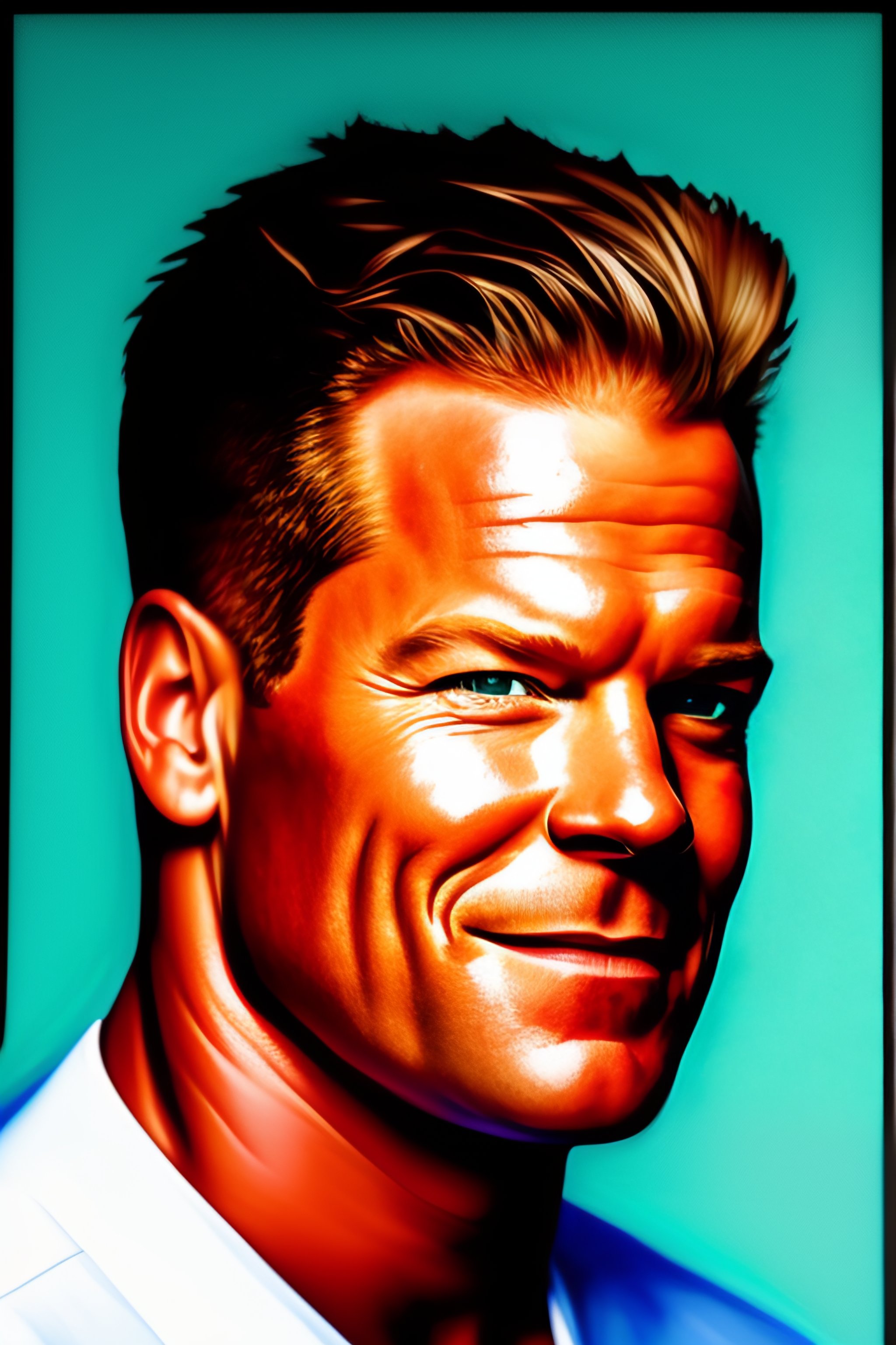 Lexica - Portrait of Mike Holmes in the style of Pablo Picasso