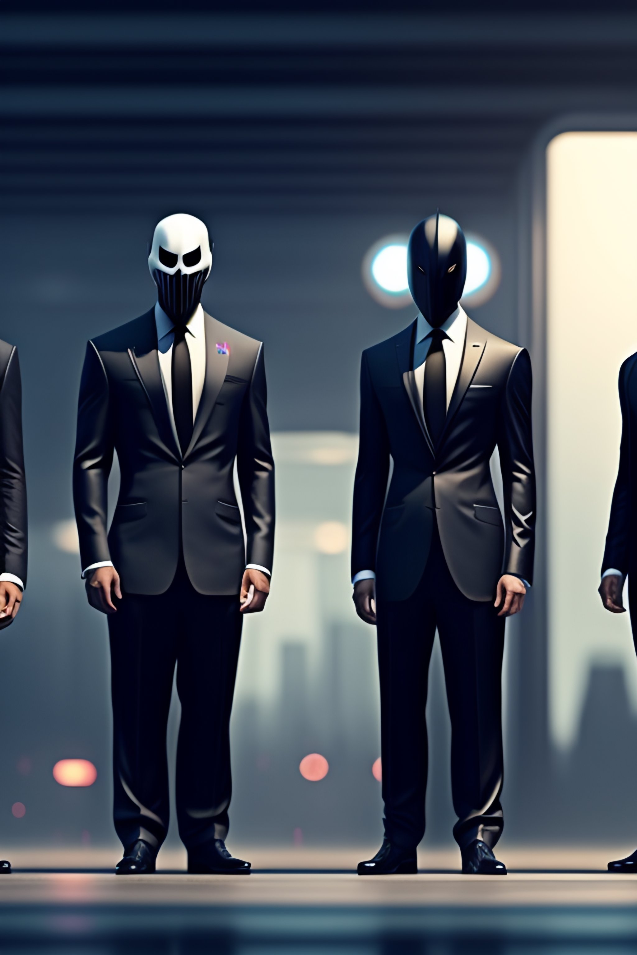 Lexica - A group of creepy evil abstract non-human horror creatures ...