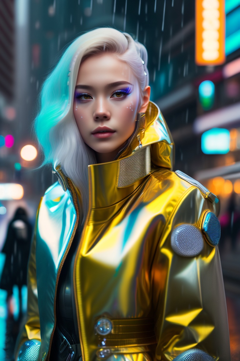 Lexica - A color photo of a cute American blonde girl, wearing a ...