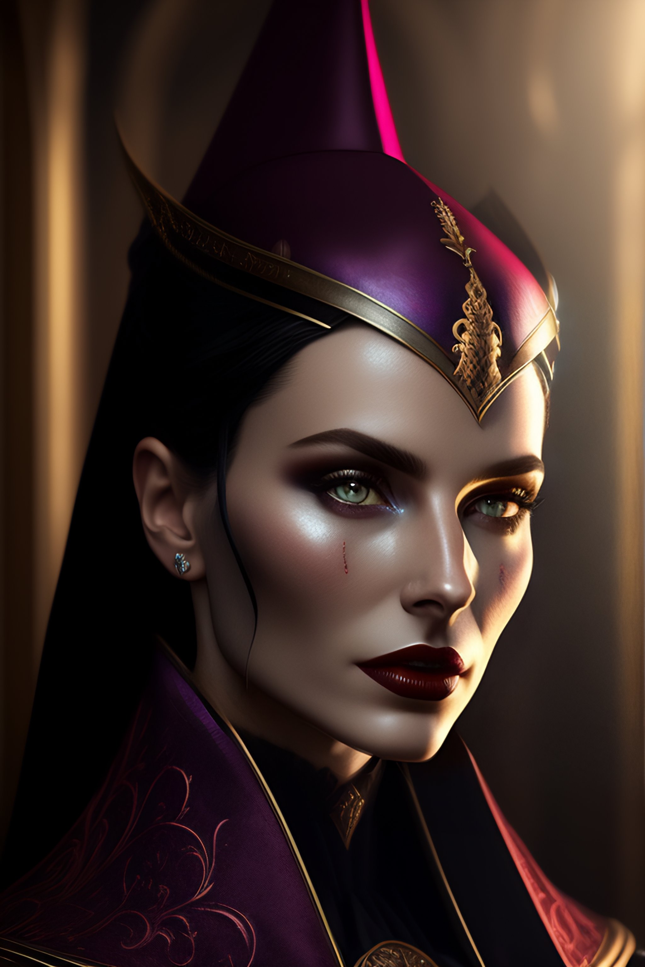 Lexica - Dark Armored ,Elizabeth Bathory, vampire, 4k, realistic