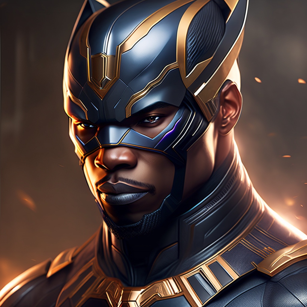 Lexica - Black panther superhero