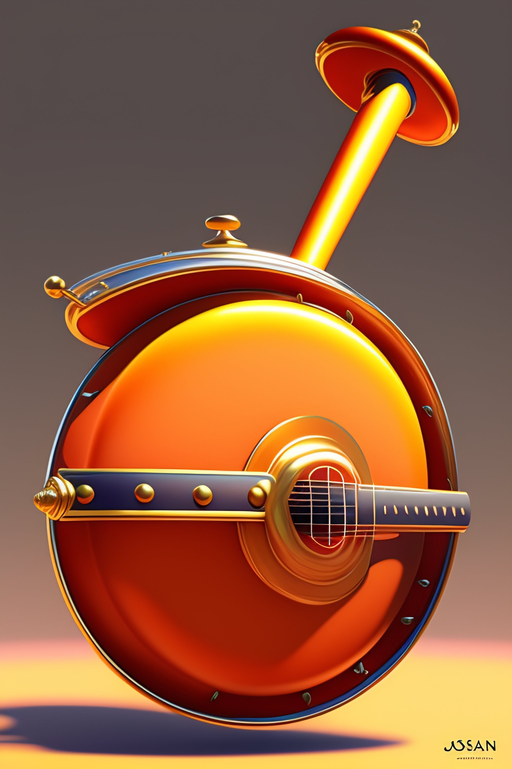 Lexica - A study of cell shaded cartoon of conga, a cuban salsa ...