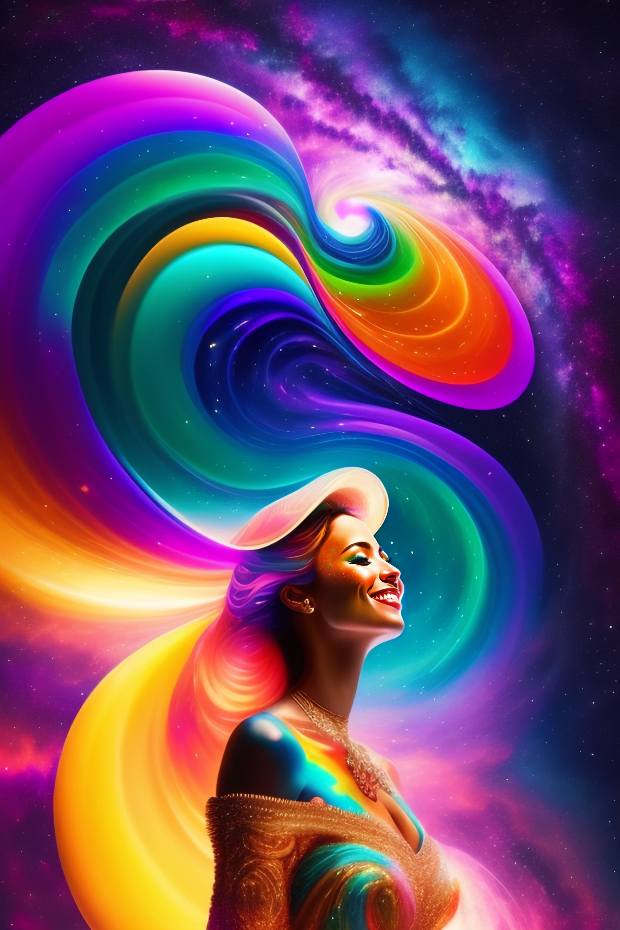 Lexica - Cosmic entity, happiness, pure bliss, vibrant
