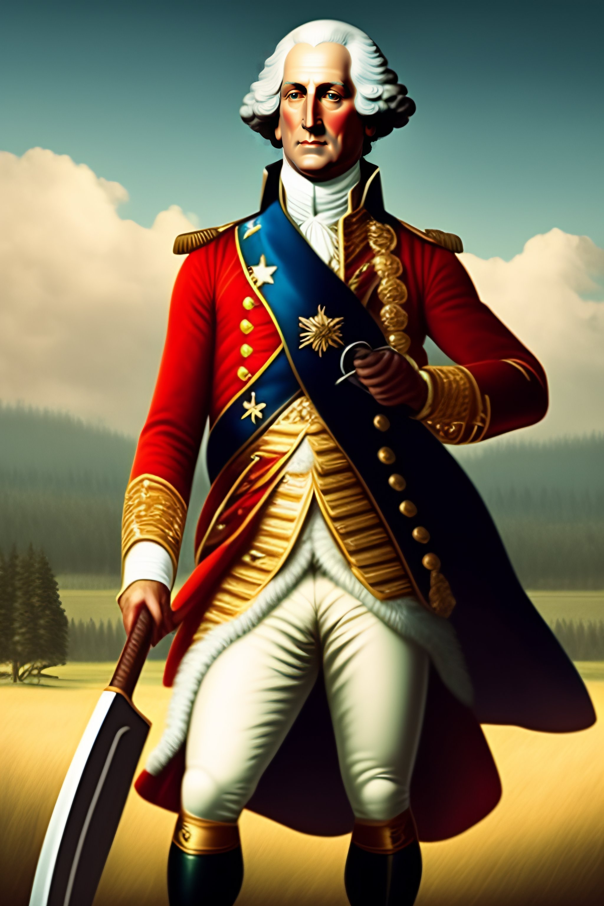 Lexica - George Washington with an axe