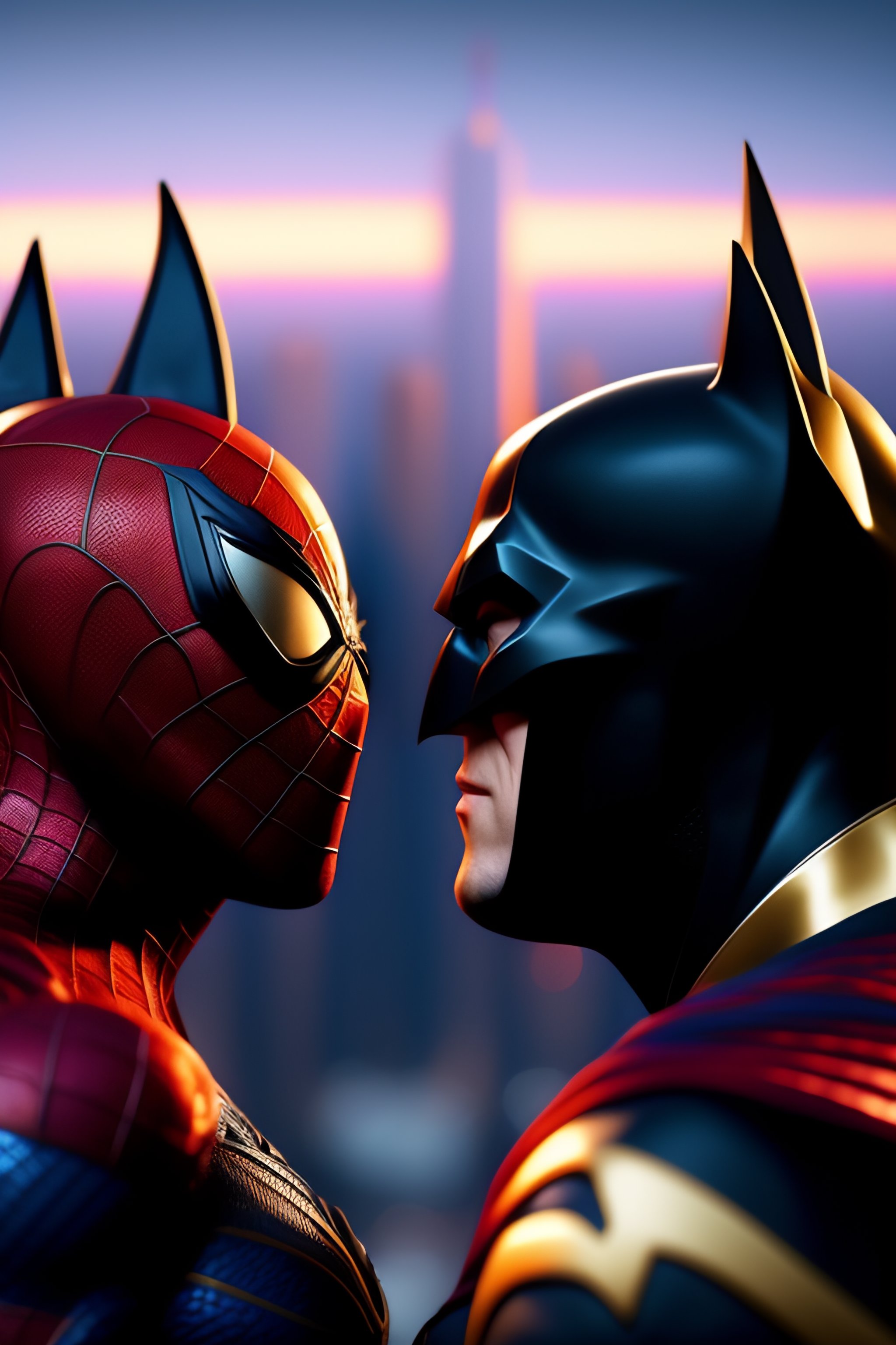 Spiderman Vs Batman Wallpaper