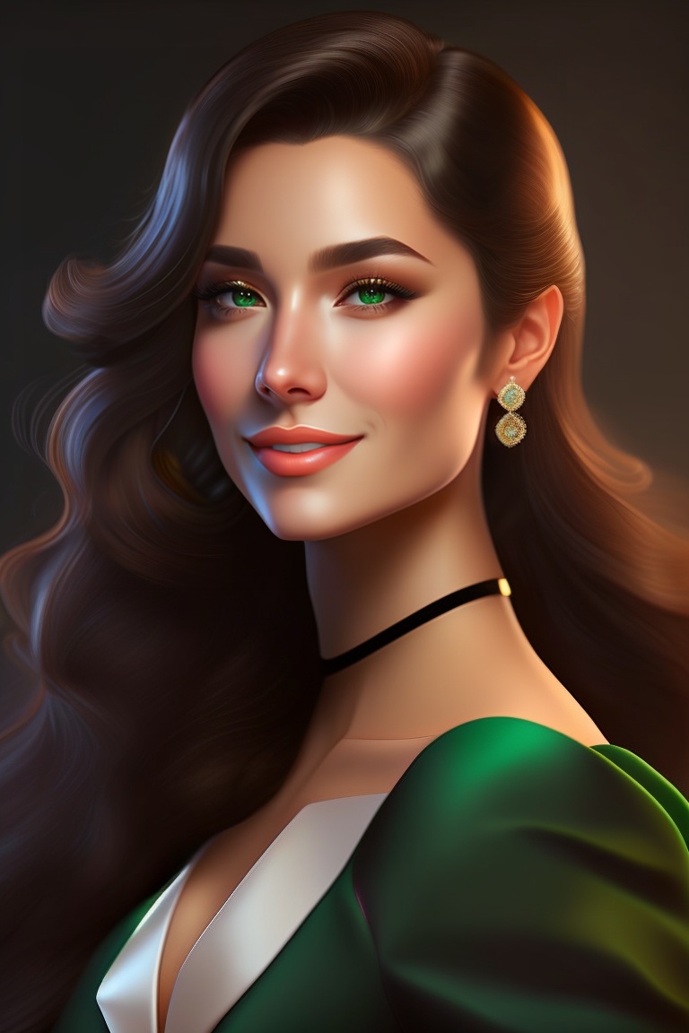 Lexica - Alexandra is a young woman in her mid-20s. Her delicate facial ...