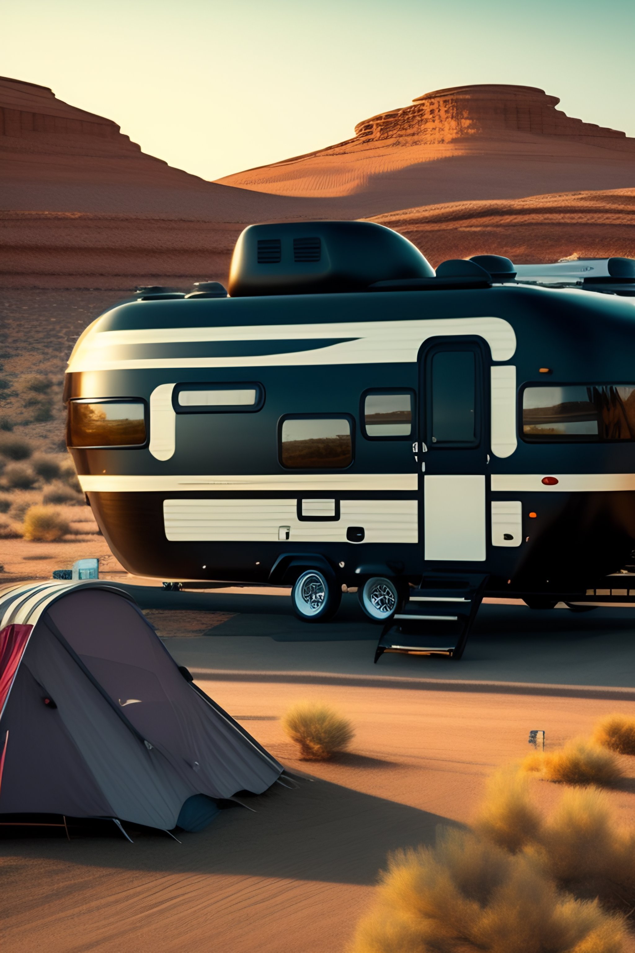 Lexica - Walter white in the RV lab