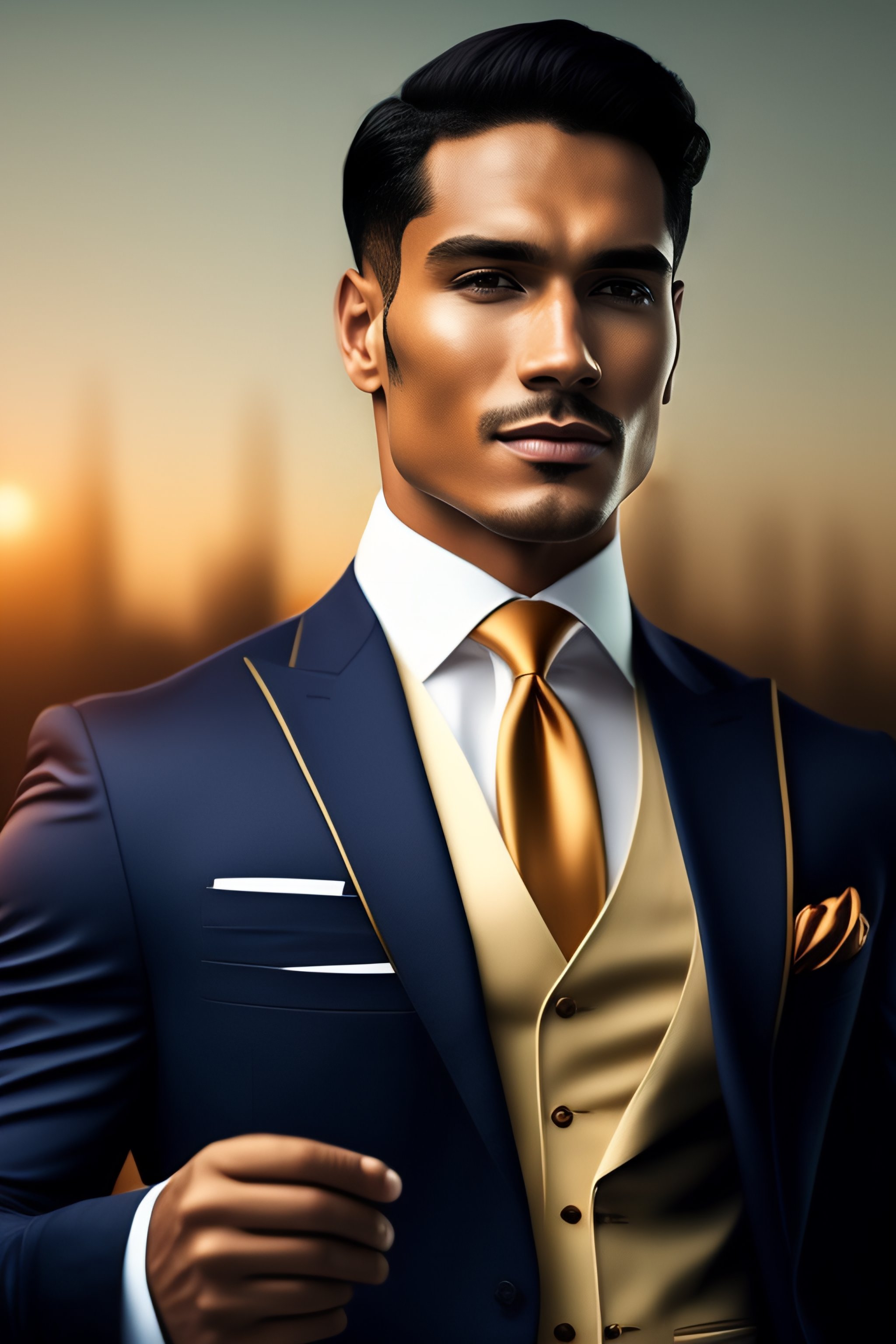 Lexica - Professional man is suit