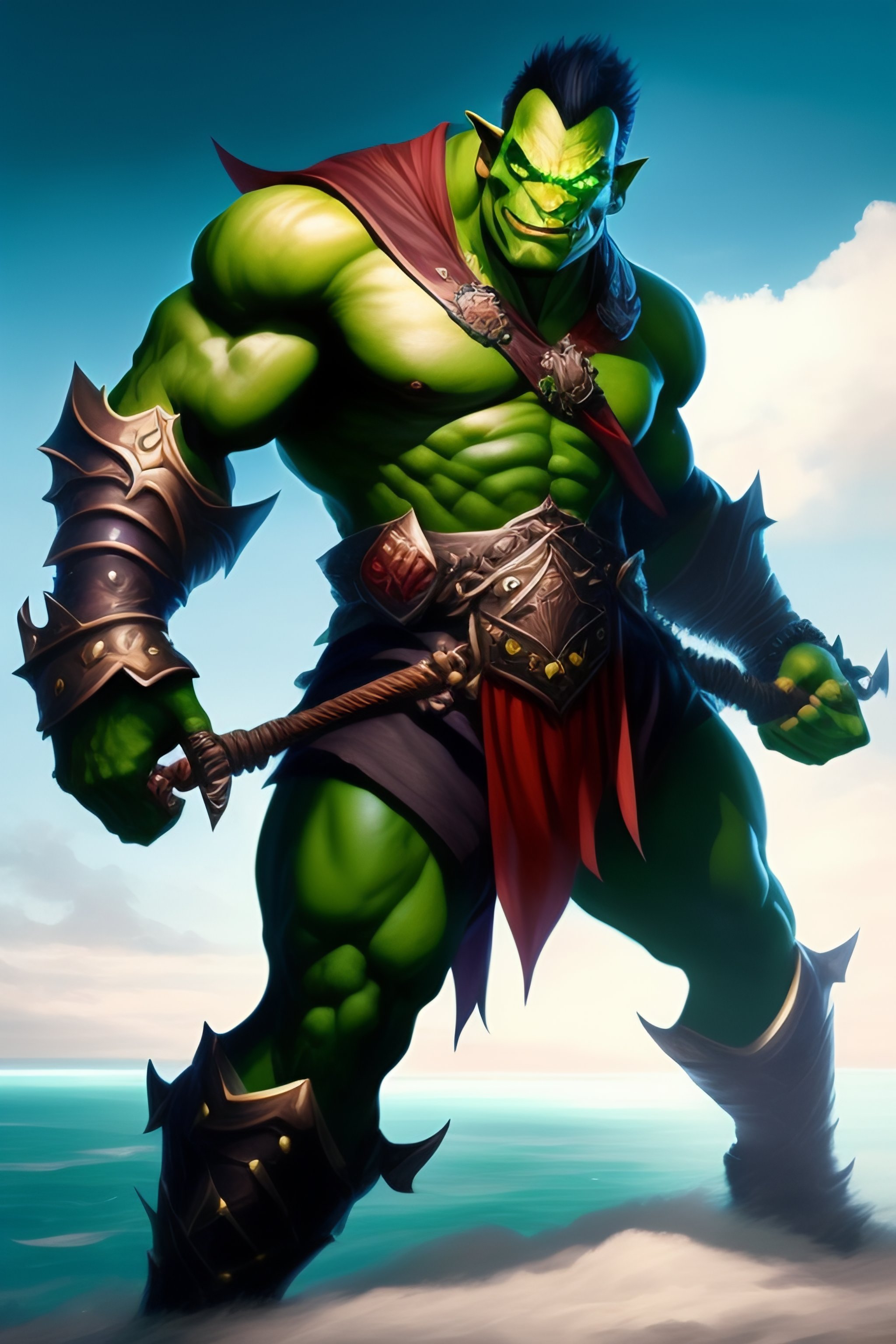 Lexica - Four arms half-orc