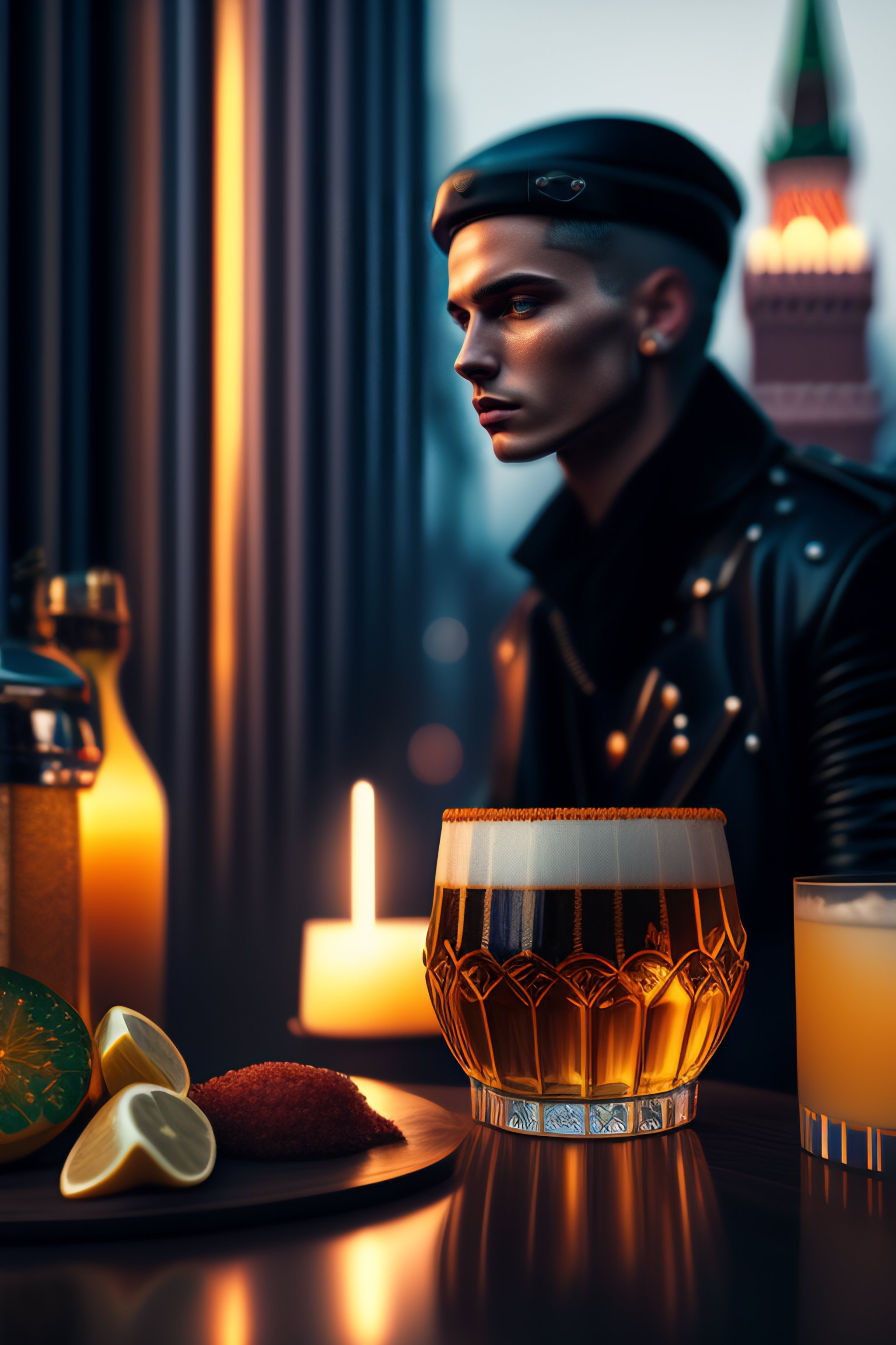 Lexica - Moscow , with boy and women editorial bar photography from ...