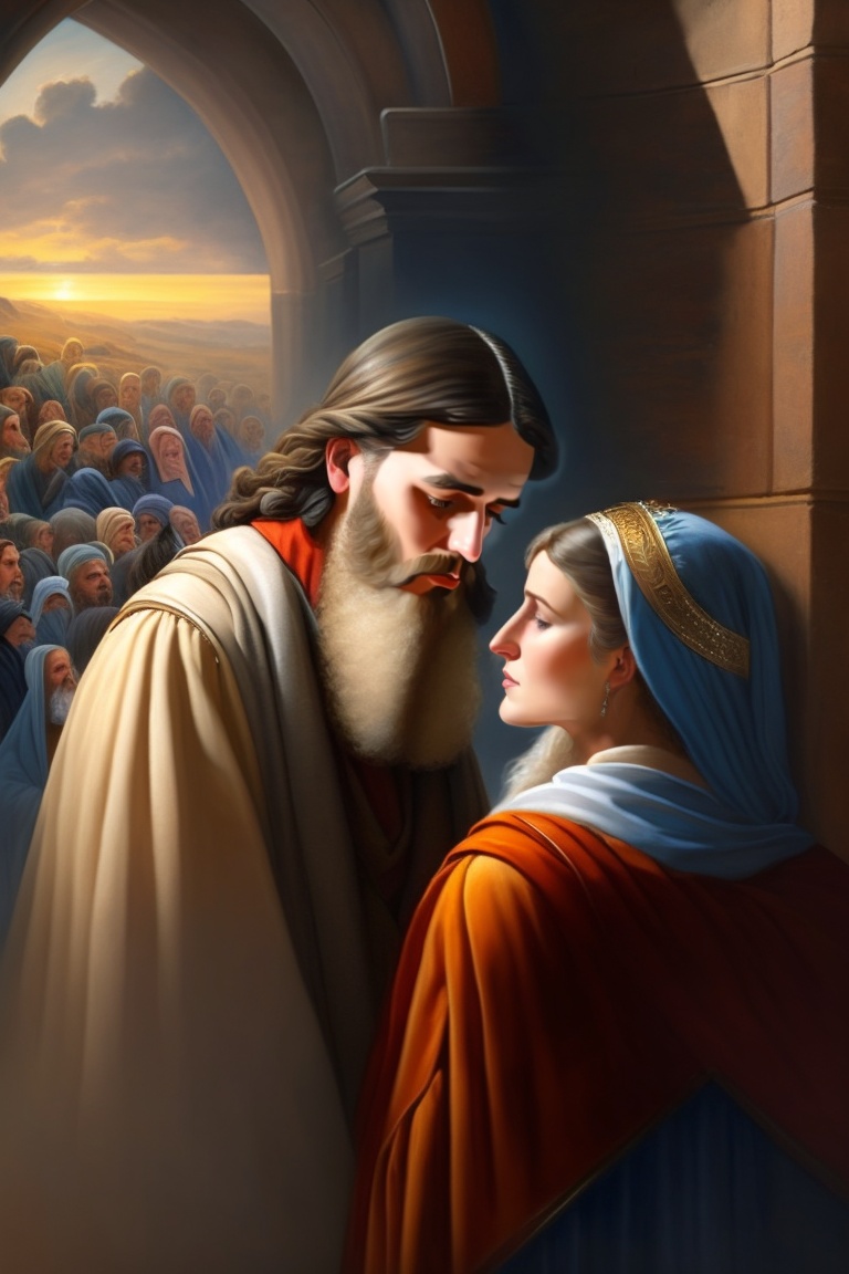 Lexica - I'm looking for an illustration that depicts a scene from the ...