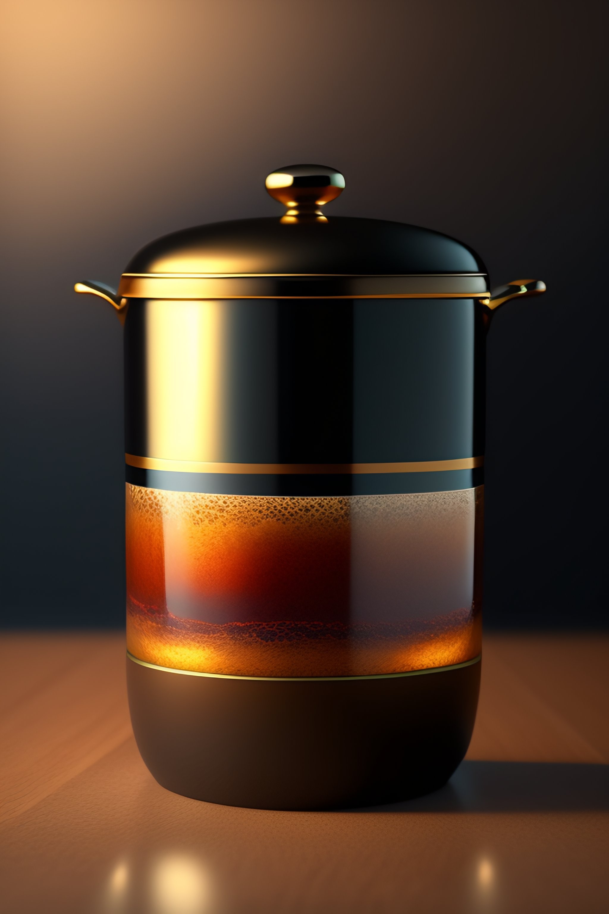 Lexica - Watch design mocha pot, concept art, HD luxury render, 4k