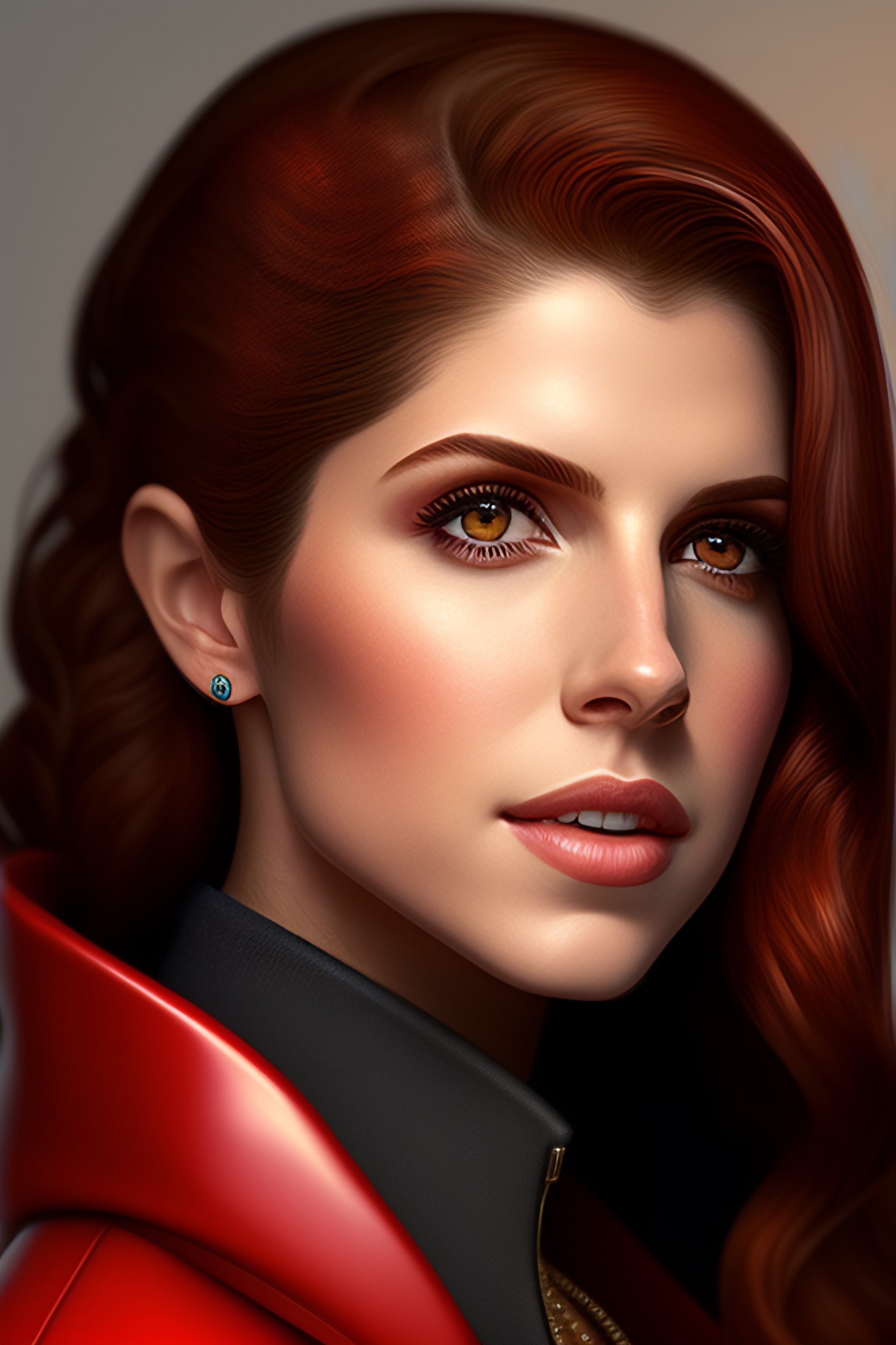 Lexica - Anna kendrick, vermelha, render, rembrandt, cgsociety ...