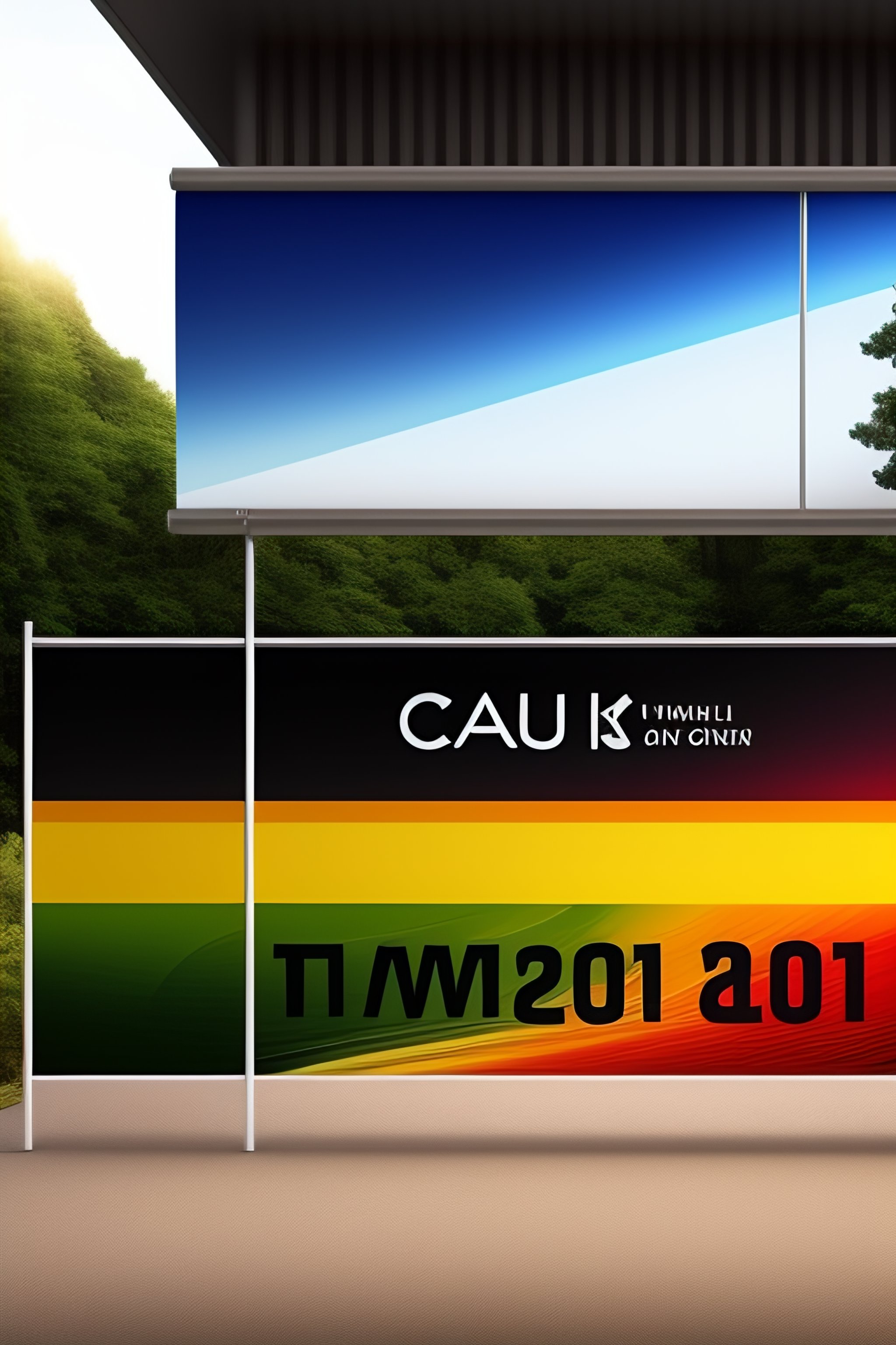 Lexica - Create a banner that says TENBUS