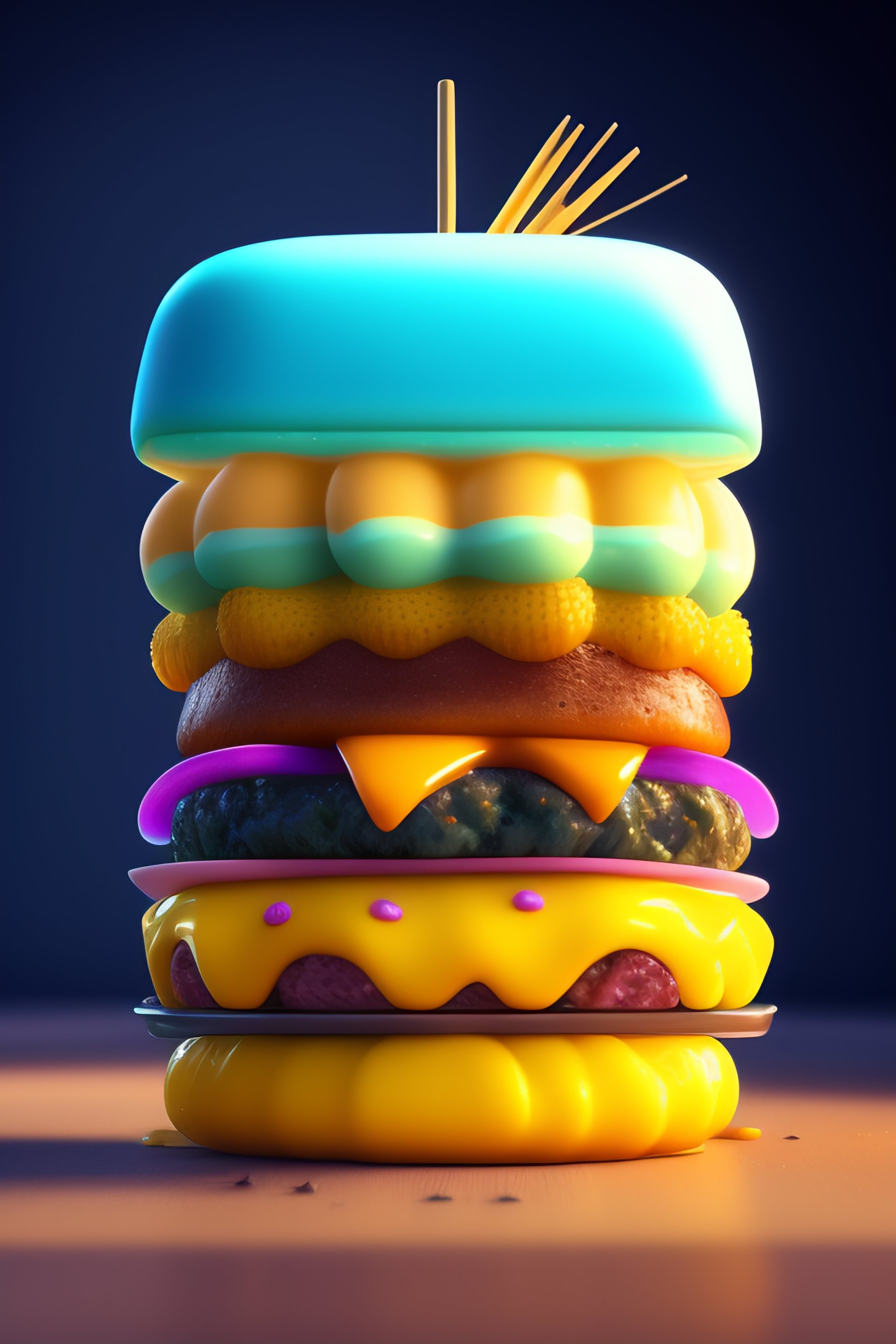 Lexica - SpongeBob SquarePants, cooking burgers, soft smooth lighting ...