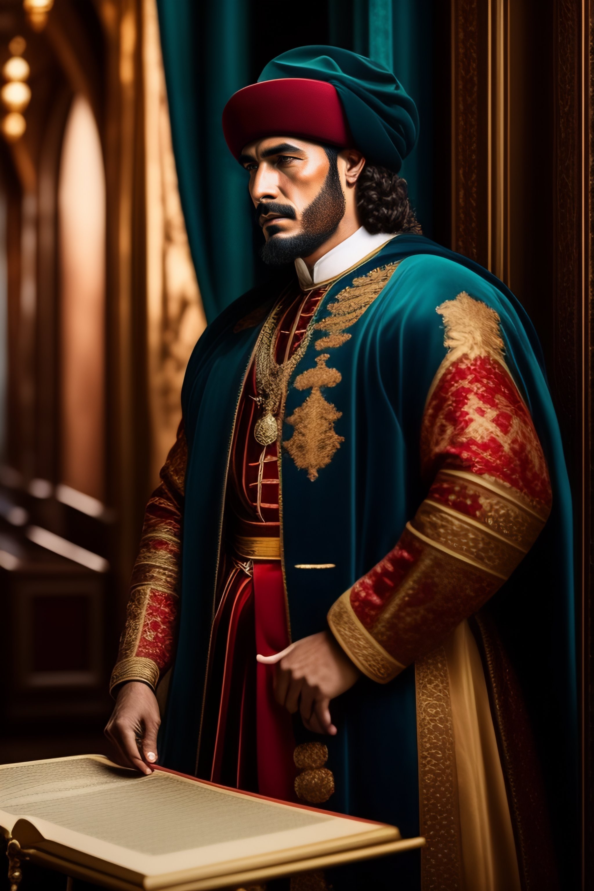 Lexica - Halif in medieval style, art