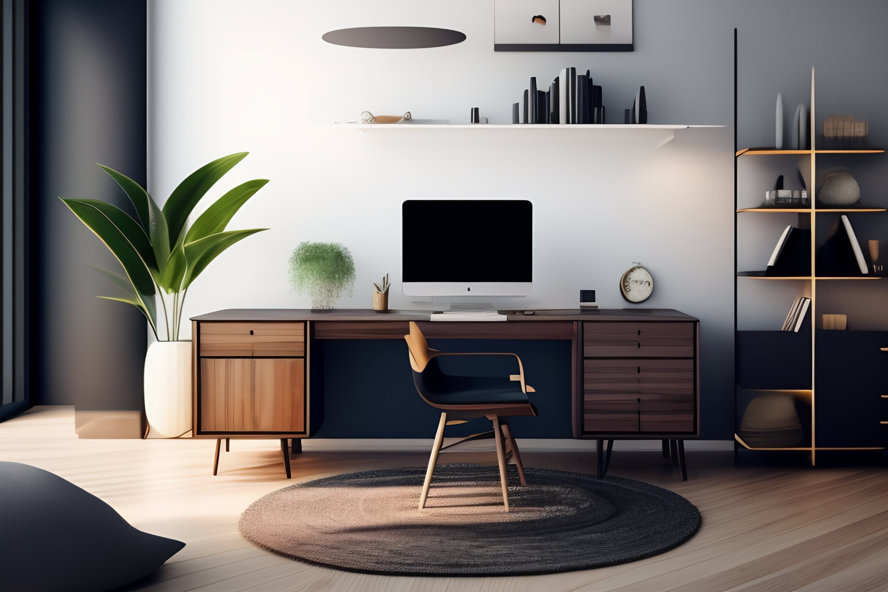 Lexica - An organized, warm office with a peaceful atmosphere for ...