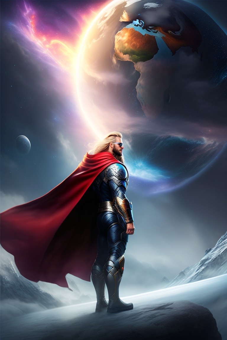 Lexica - Thor, on the planet Vormir.