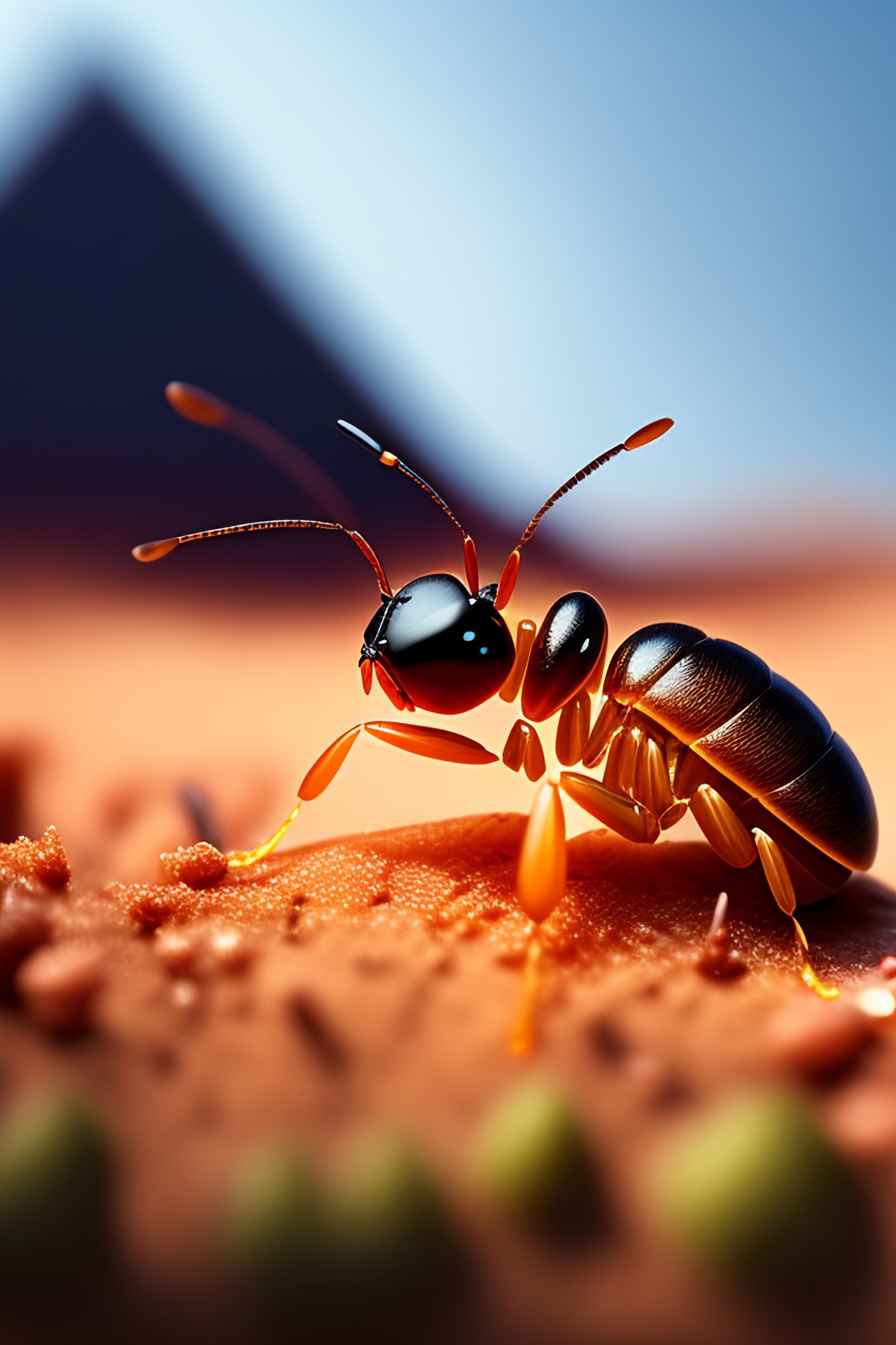 Lexica - A very big ant dead