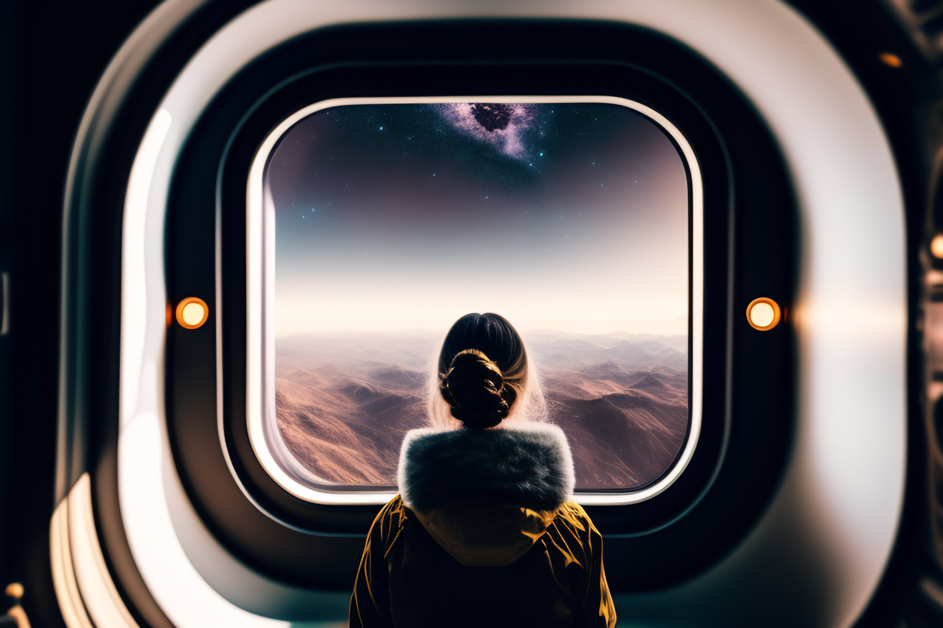 Lexica - Vintage photography Middle Frame of a science fiction movie ...