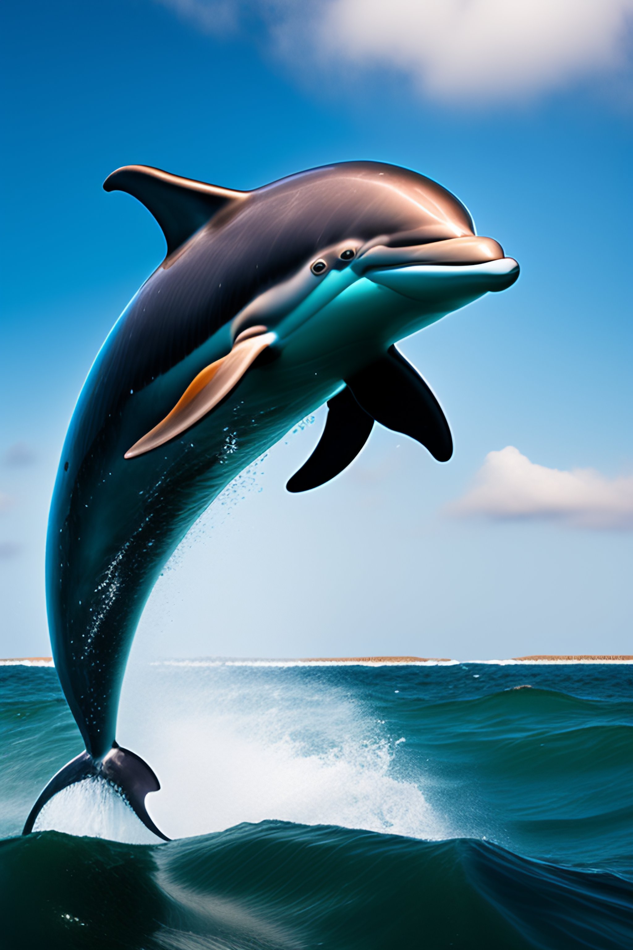 Lexica - Dolphin,4k, with canon