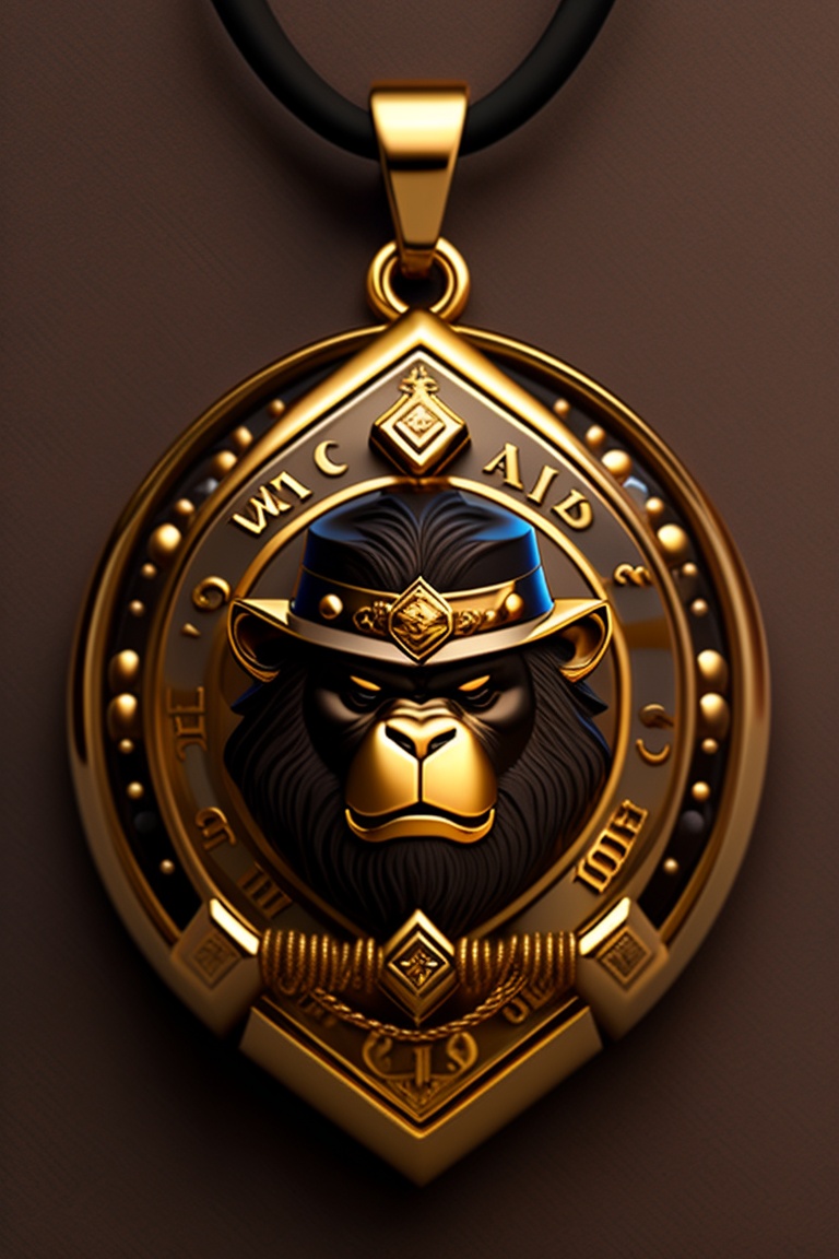 Lexica - A steampunk rapper ape,cyberpunk with chains and the name Wilz ...