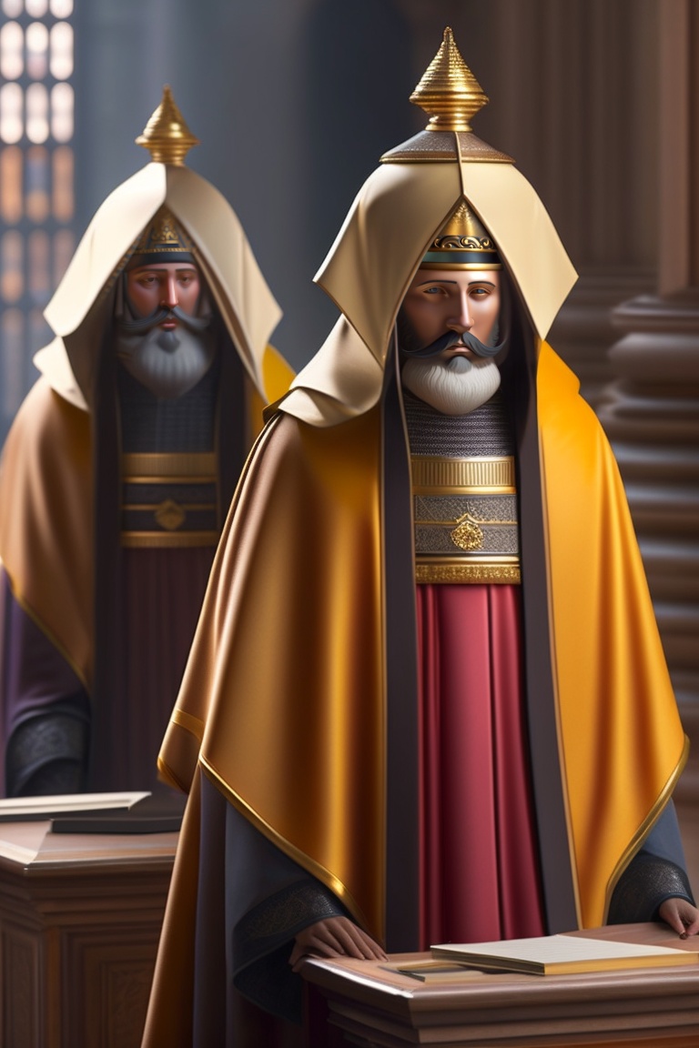 Lexica - Scribes with robes, veiled faces