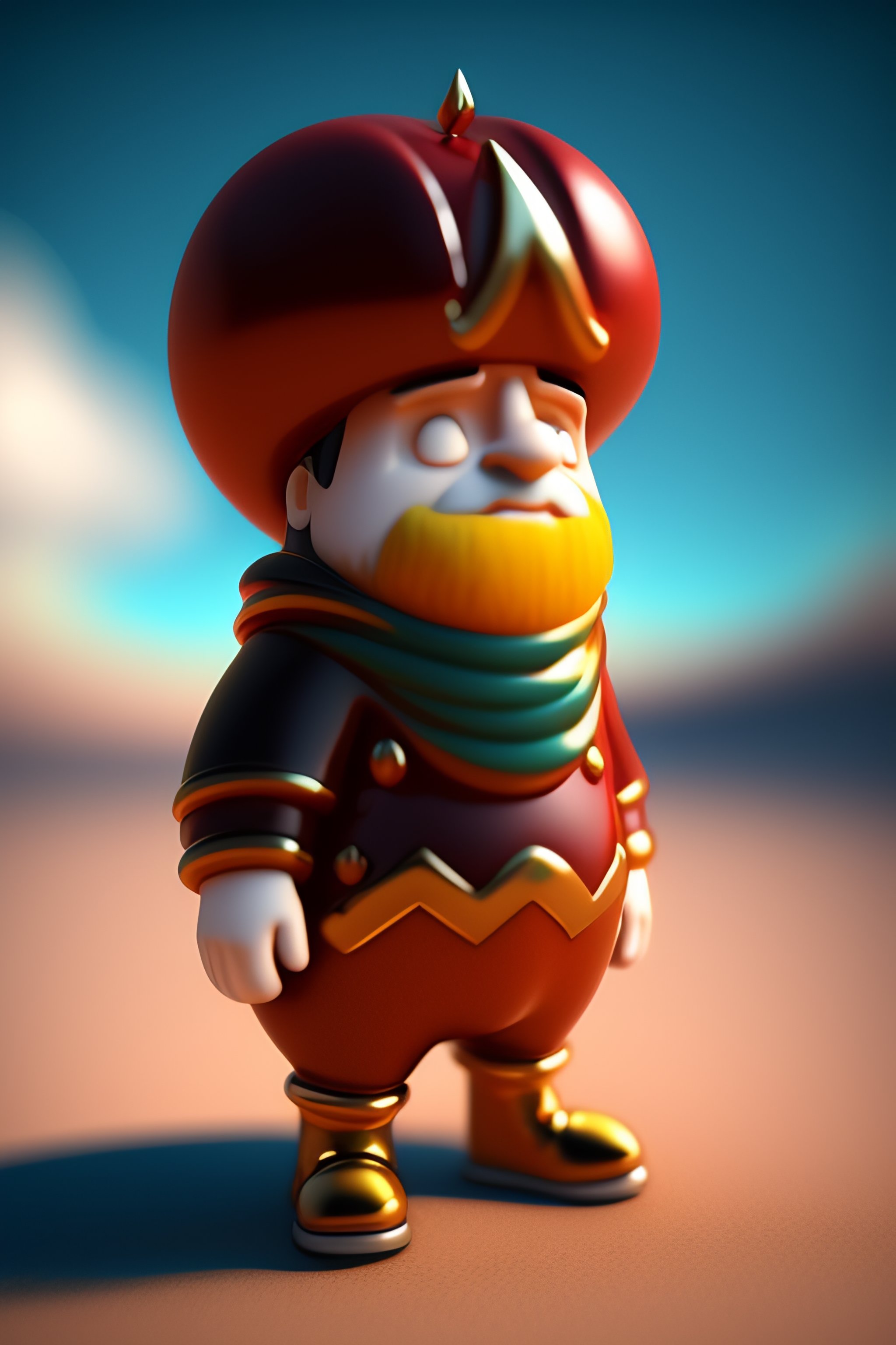 Lexica - 3d character