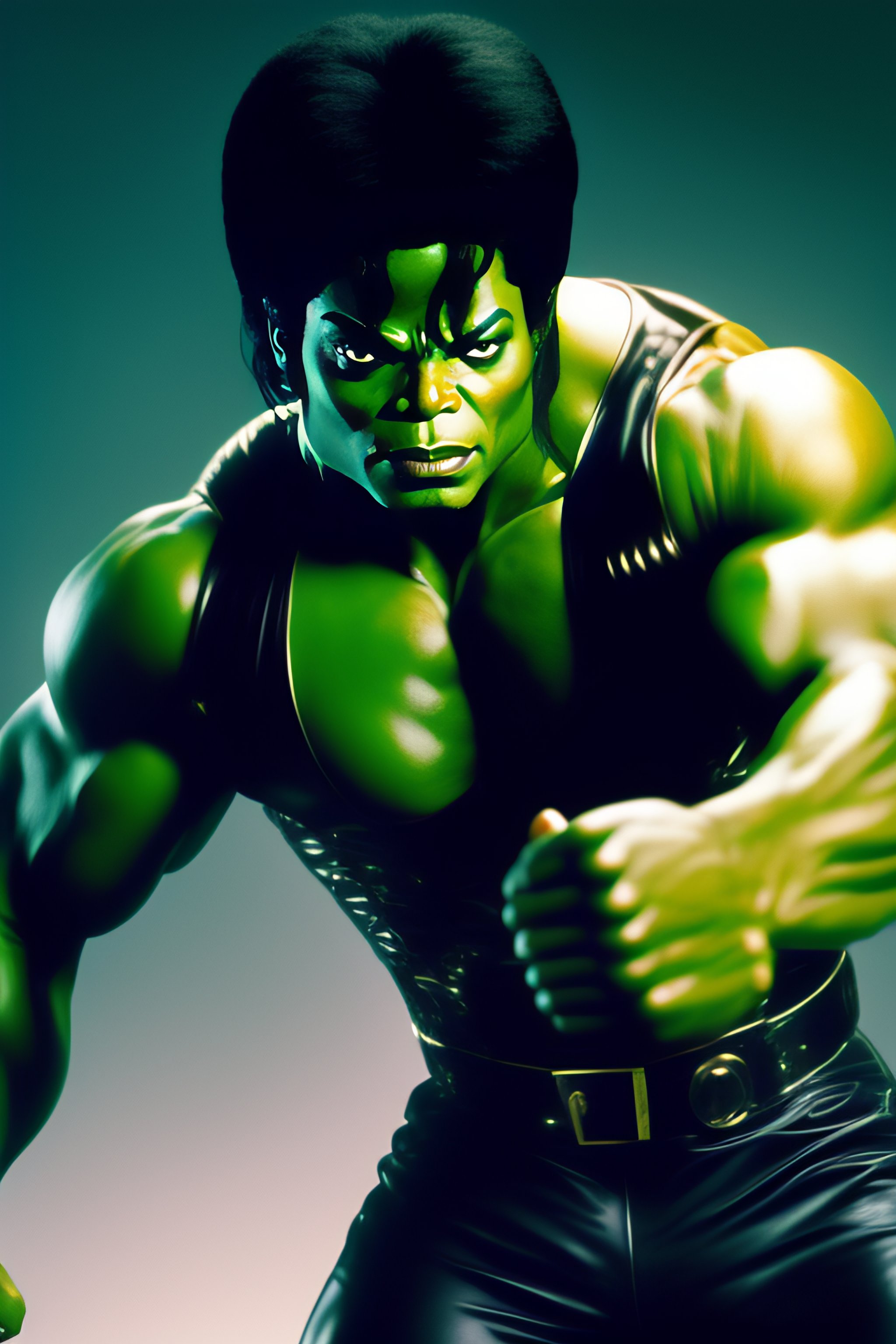 Lexica - Michael Jackson as Hulk
