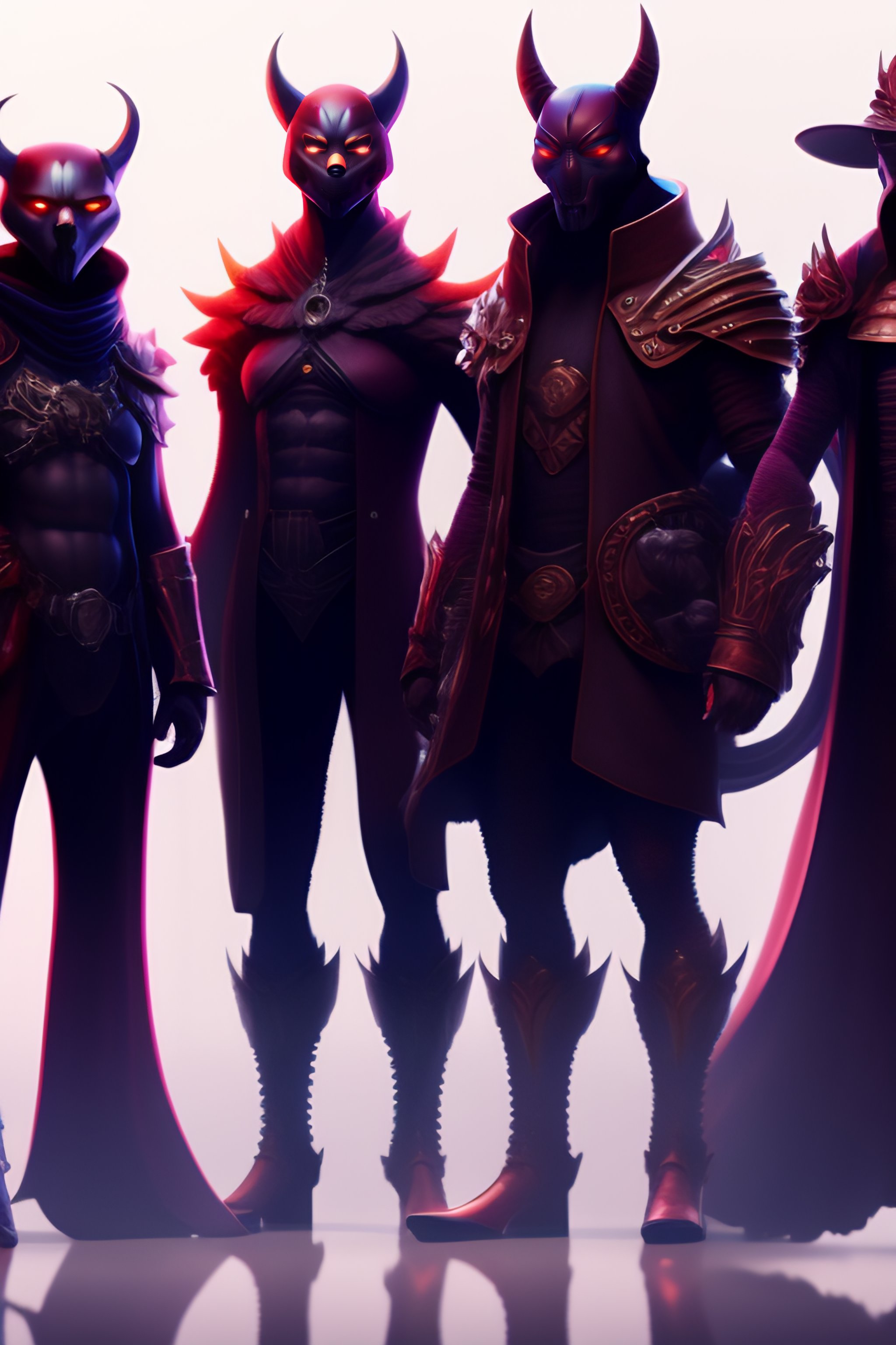 Lexica - A group of creepy evil satanic non-human creatures with no ...