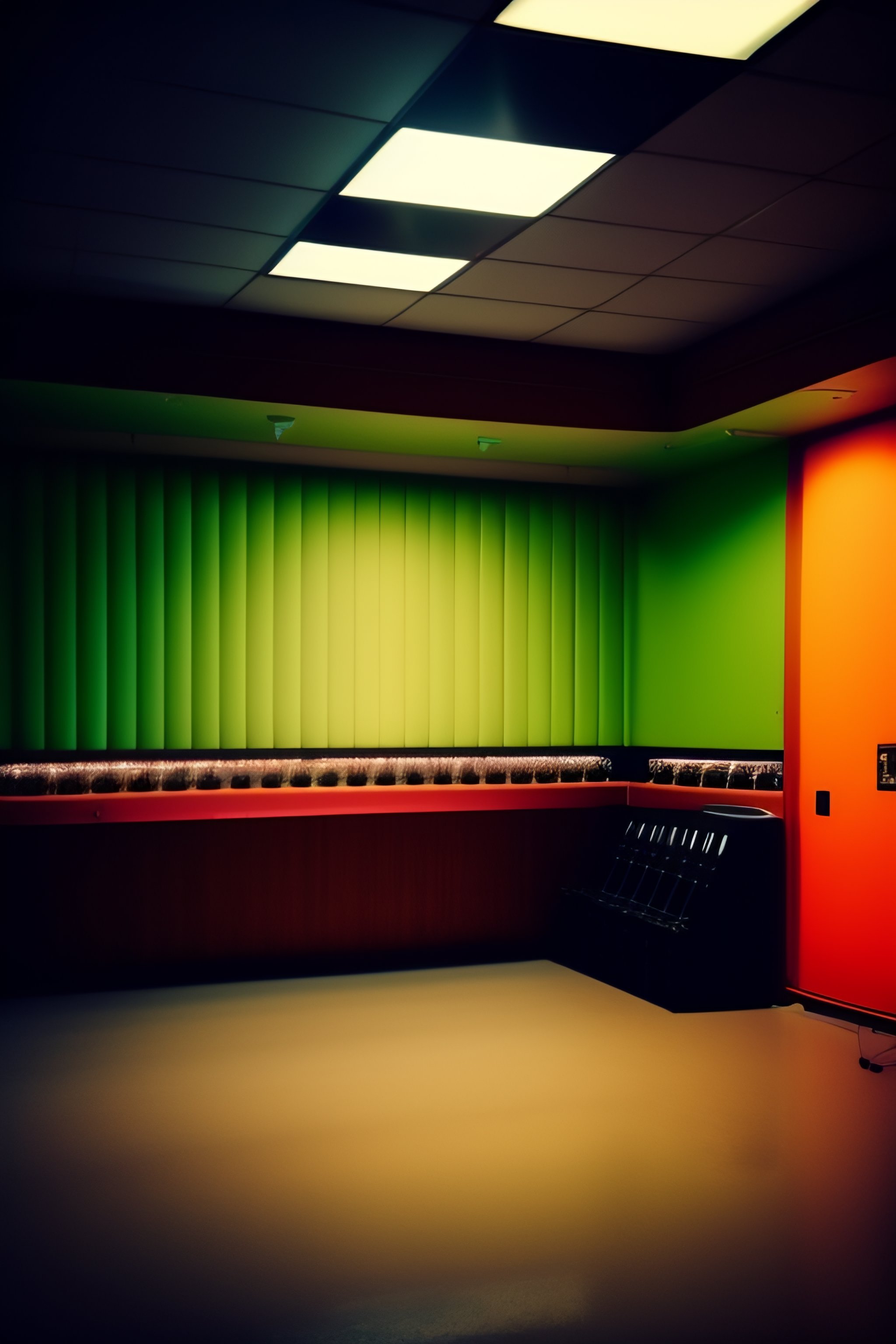 Lexica - Low quality liminal space empty band room lonely nostalgic ...