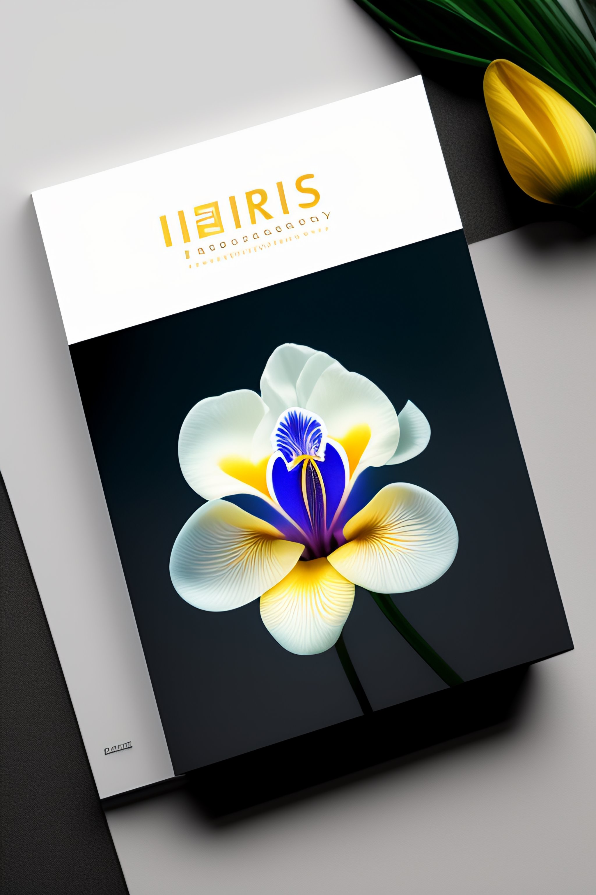 Lexica - "Imagine a sleek, modern logo for an iris photography studio ...