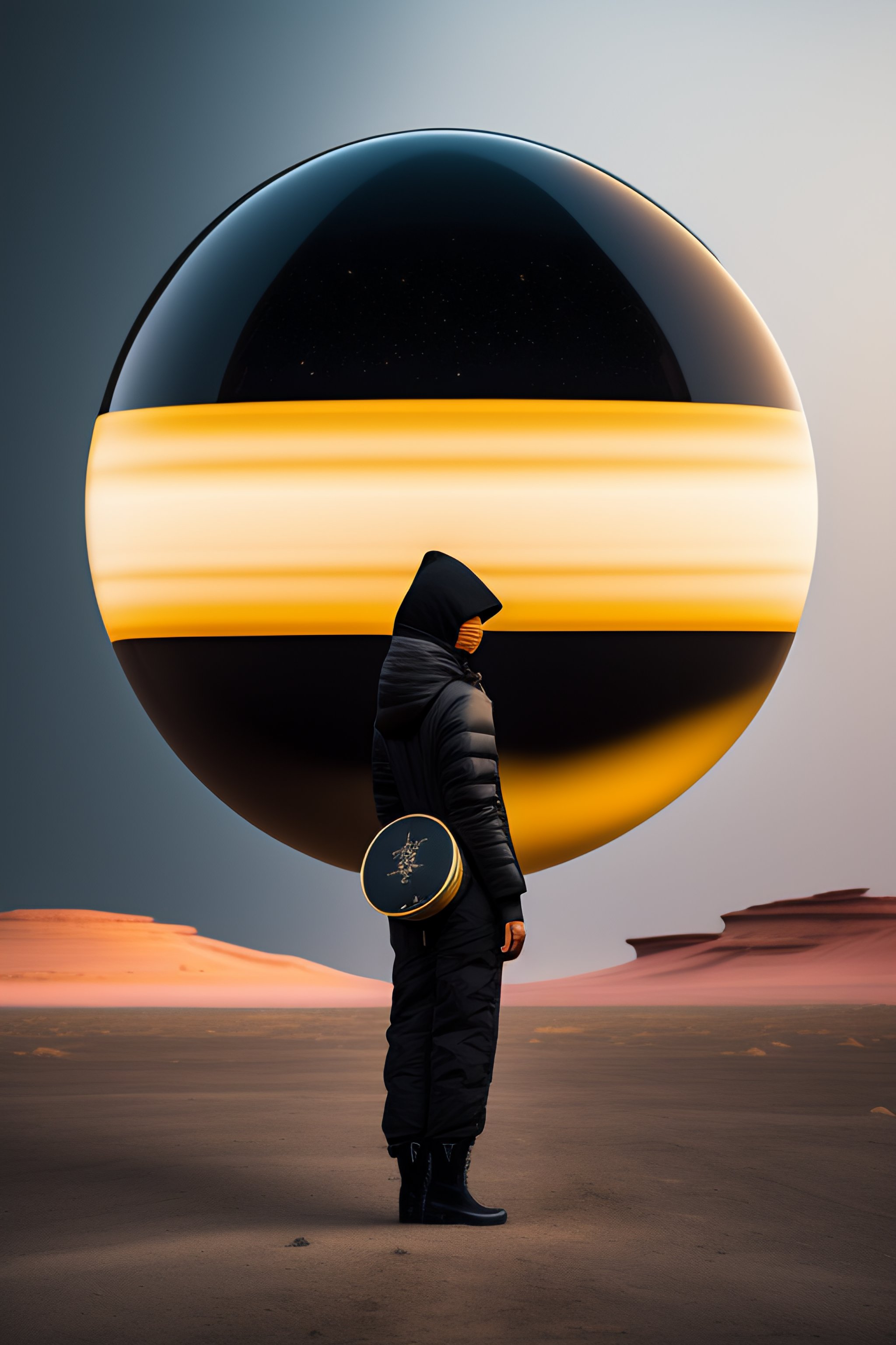 Lexica - Full body view of 2023 of vantablack kintsugi annual FASHION ...